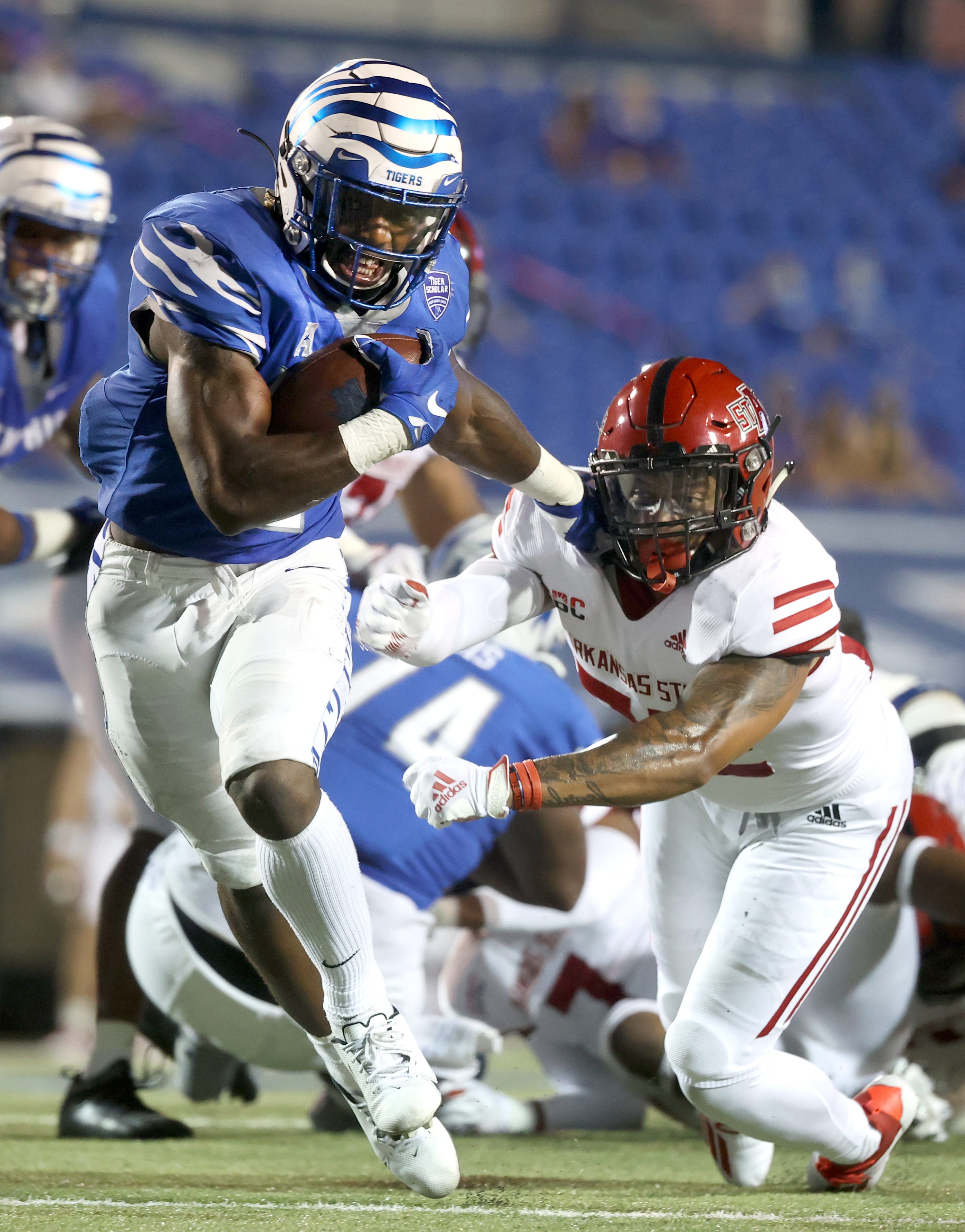 Memphis football tops Arkansas State in season opener