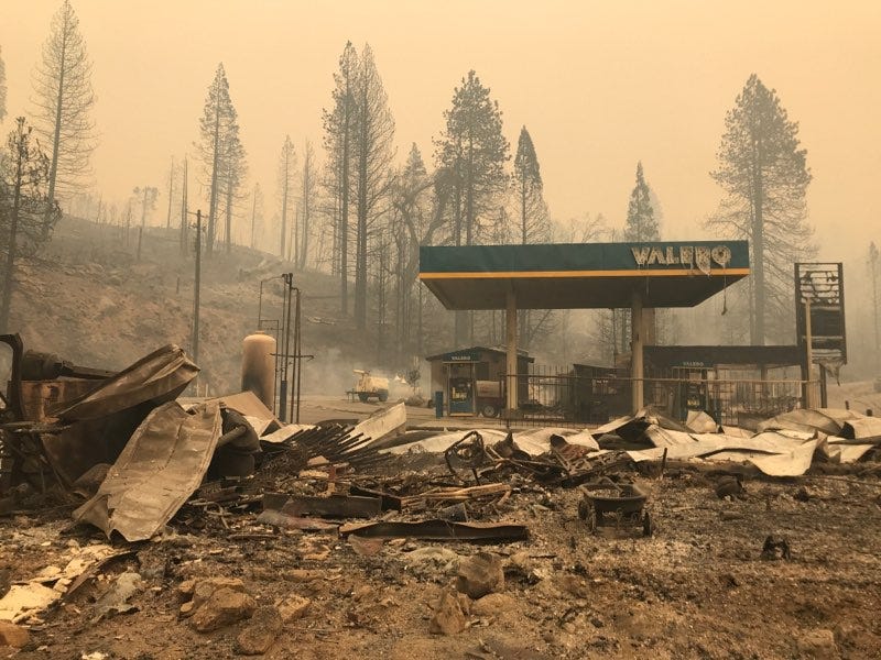 See Creek Fire damage in Shaver Lake, other Fresno County towns