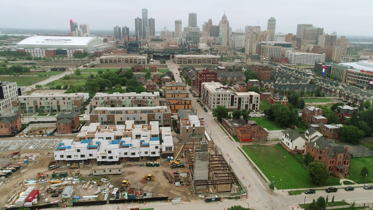 Detroit's Brush Park development boom is not stopped by Coronavirus