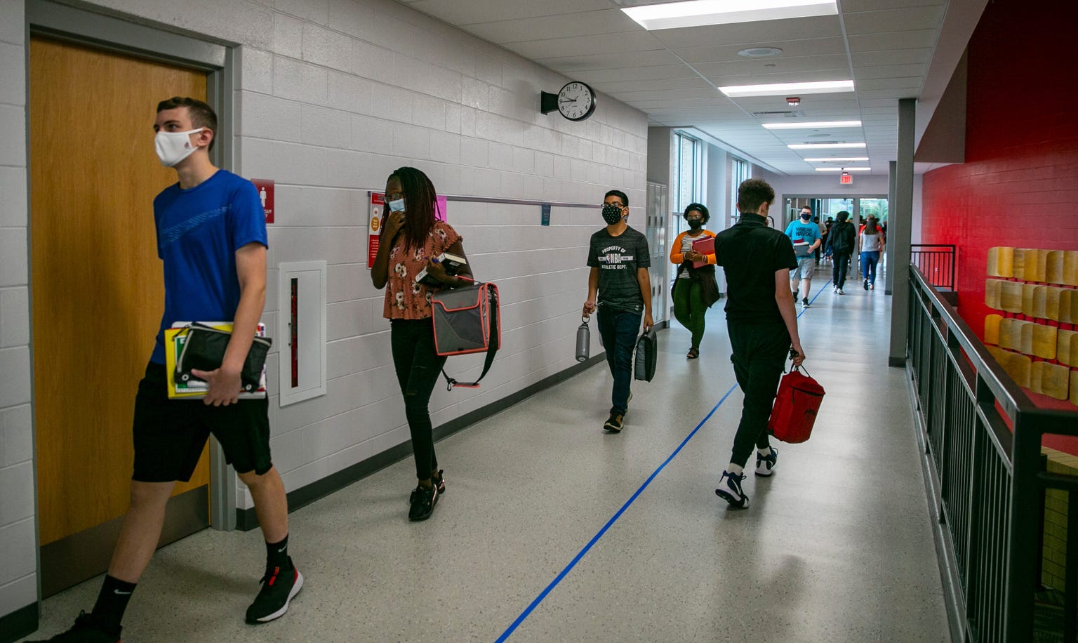 Coronavirus: Pandemic brings unfamiliar changes to new school year