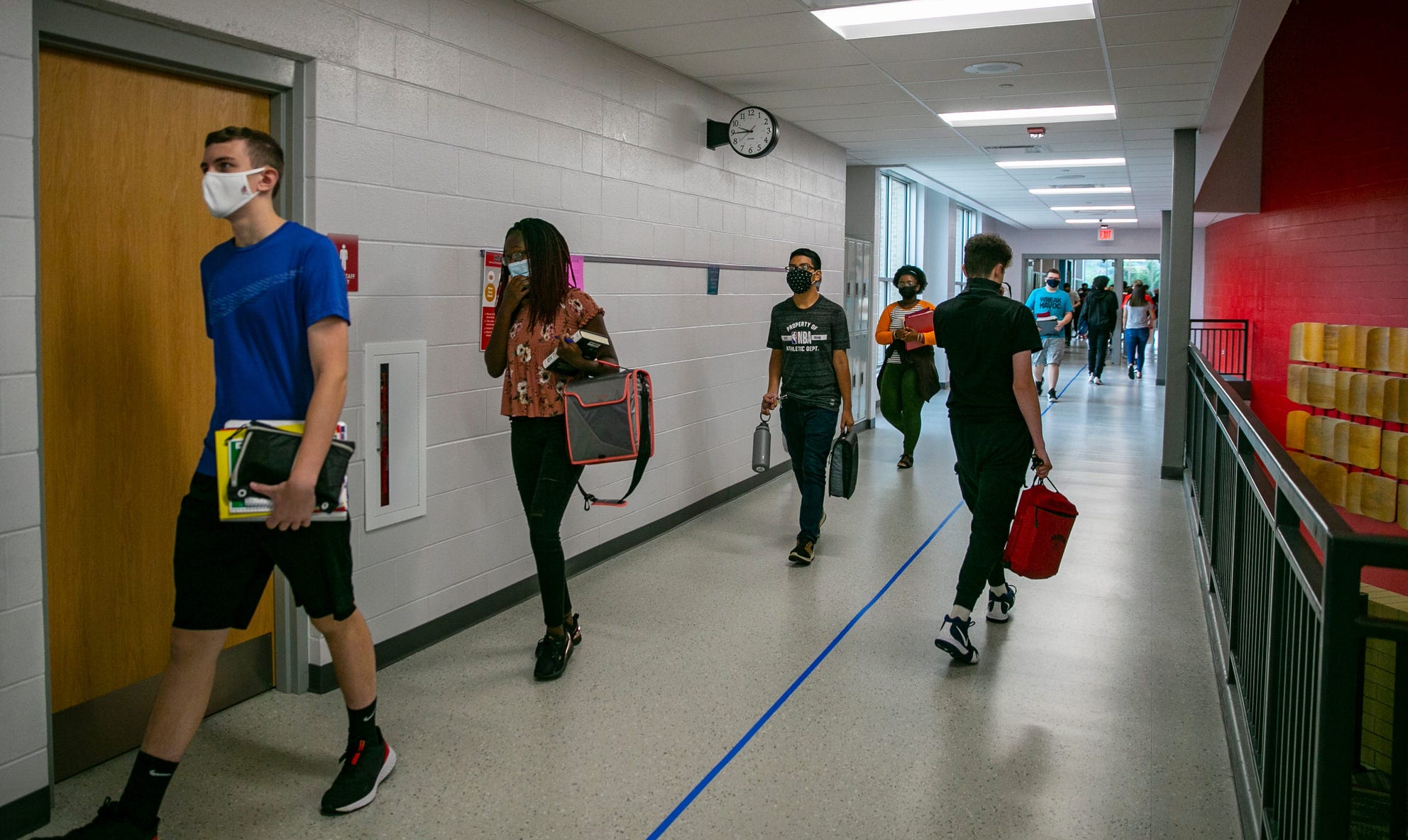 Coronavirus: Pandemic brings unfamiliar changes to new school year