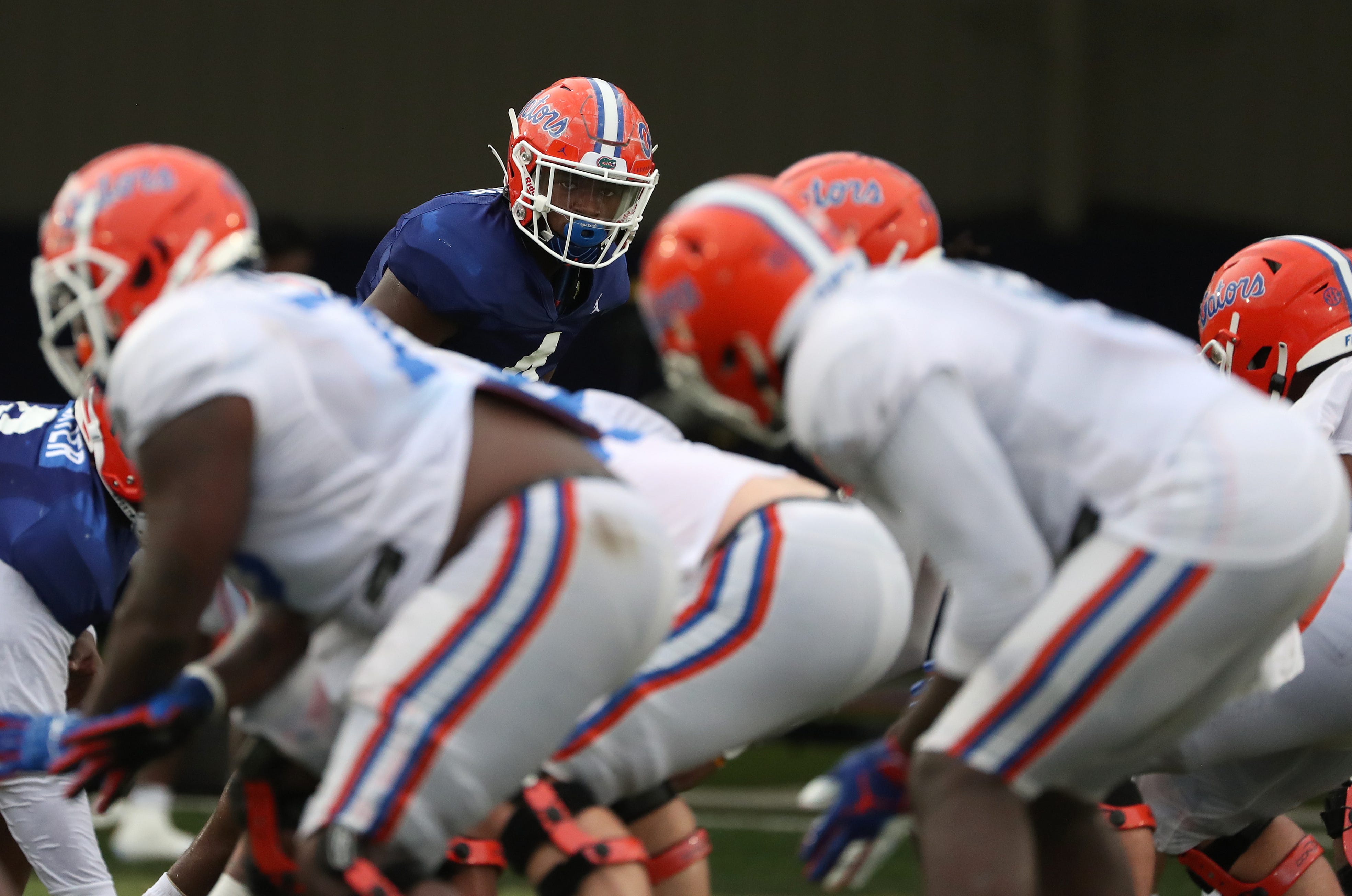 The Gators have mutiple defensive players playing multiple positions