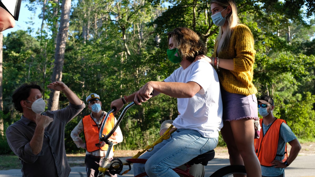 Get a behind-the-scenes look at Kygo music video in Carolina Beach