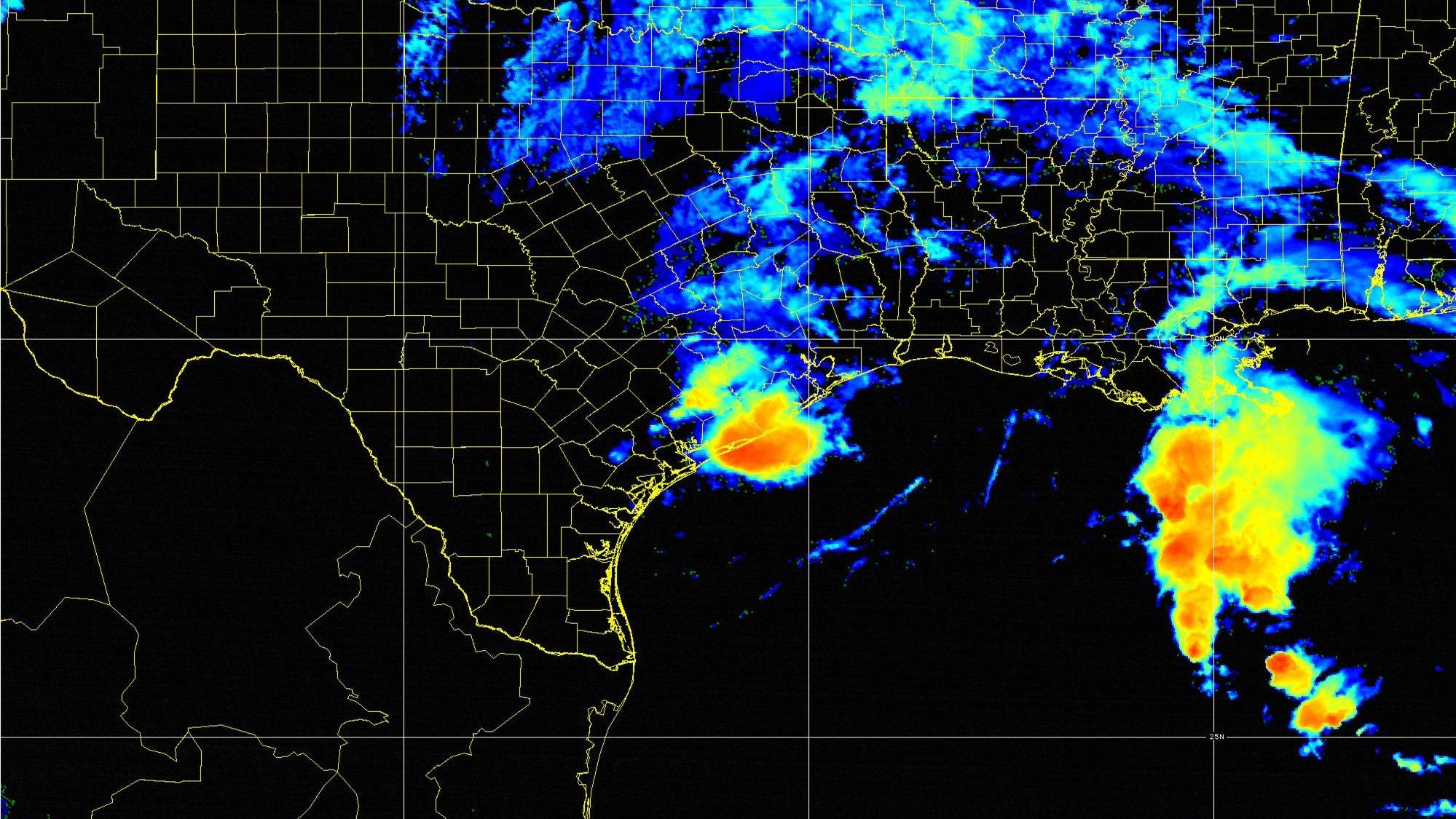 Tropical Storm Beta Makes Landfall On Texas Coast Nhc Update
