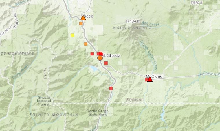 August Complex mega fire smoke brings bad air quality to North State