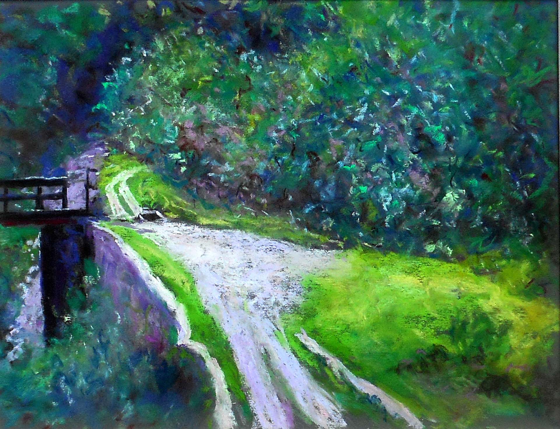 Artist-triathlete Bob Richey finds inspiration in his workout travels