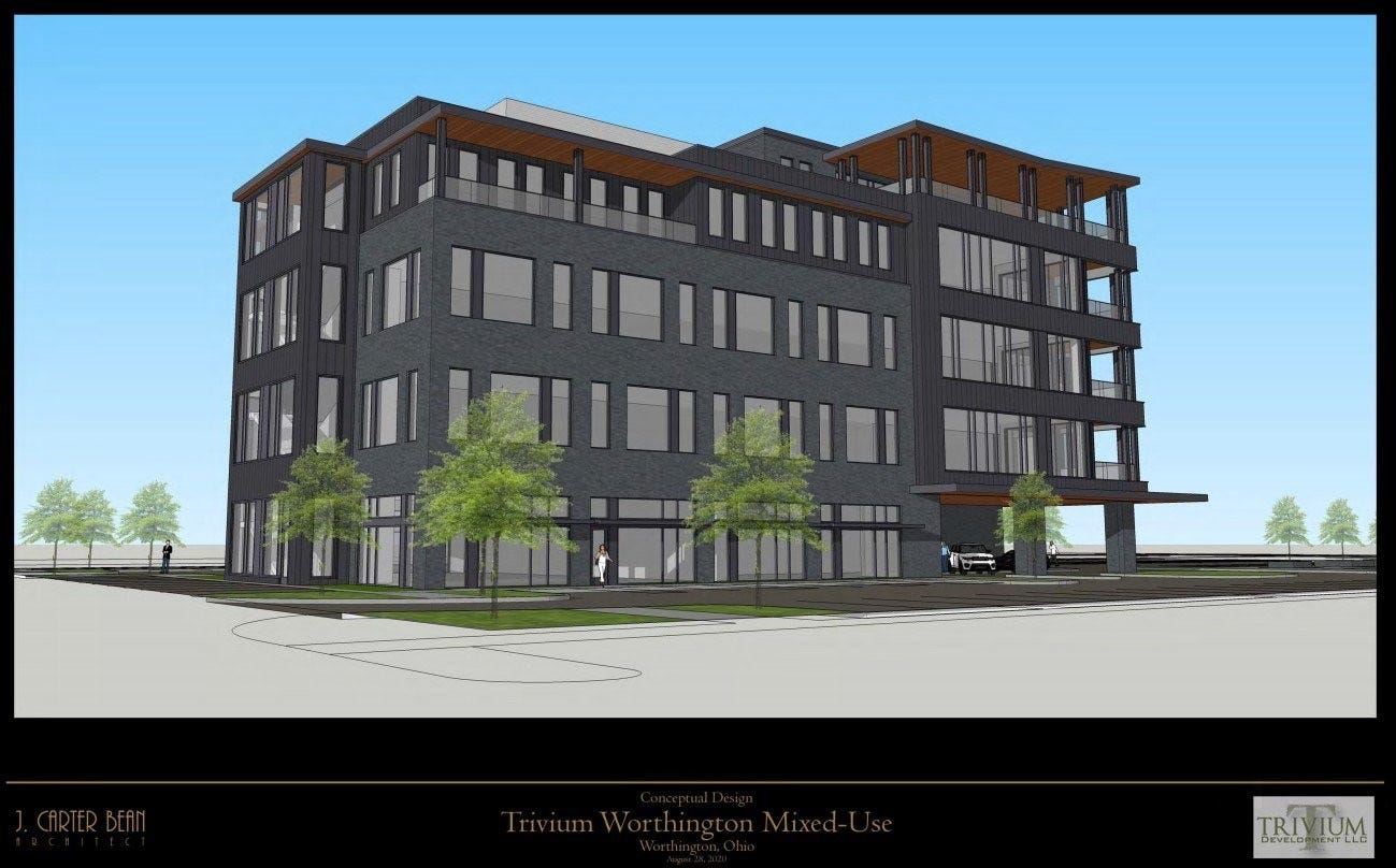 Trivium's mixed-use building for Worthington Gateway moves another step ...