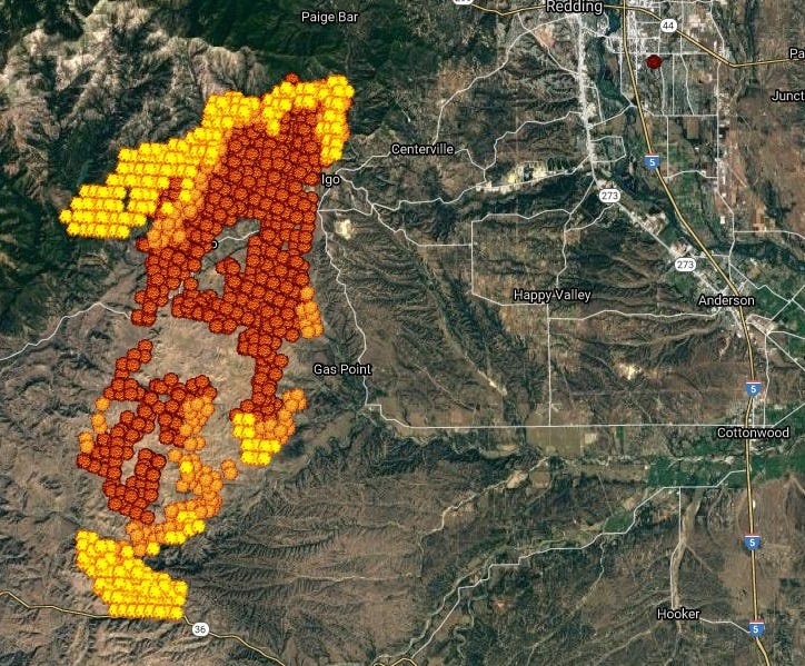 Zogg Fire now more than 50,000 acres, zero percent contained