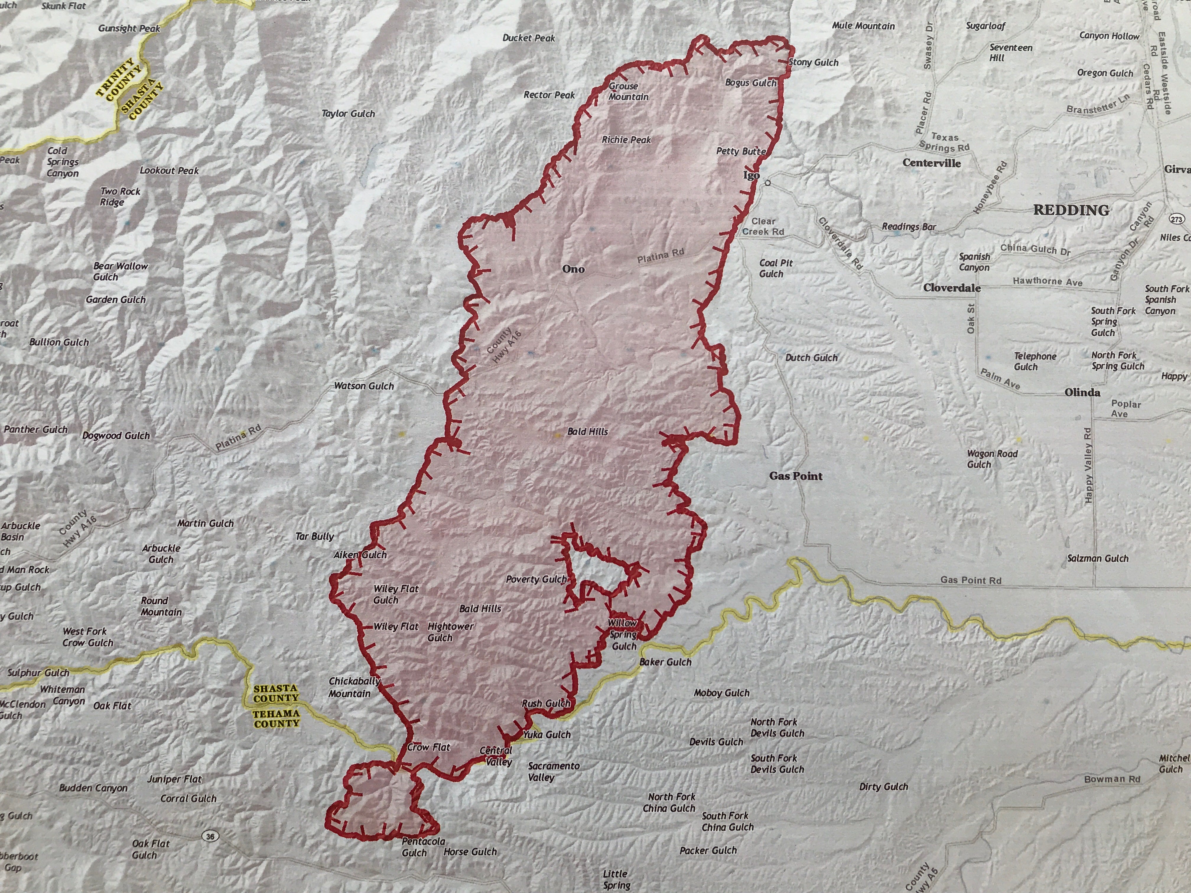 Zogg Fire now more than 50,000 acres, zero percent contained