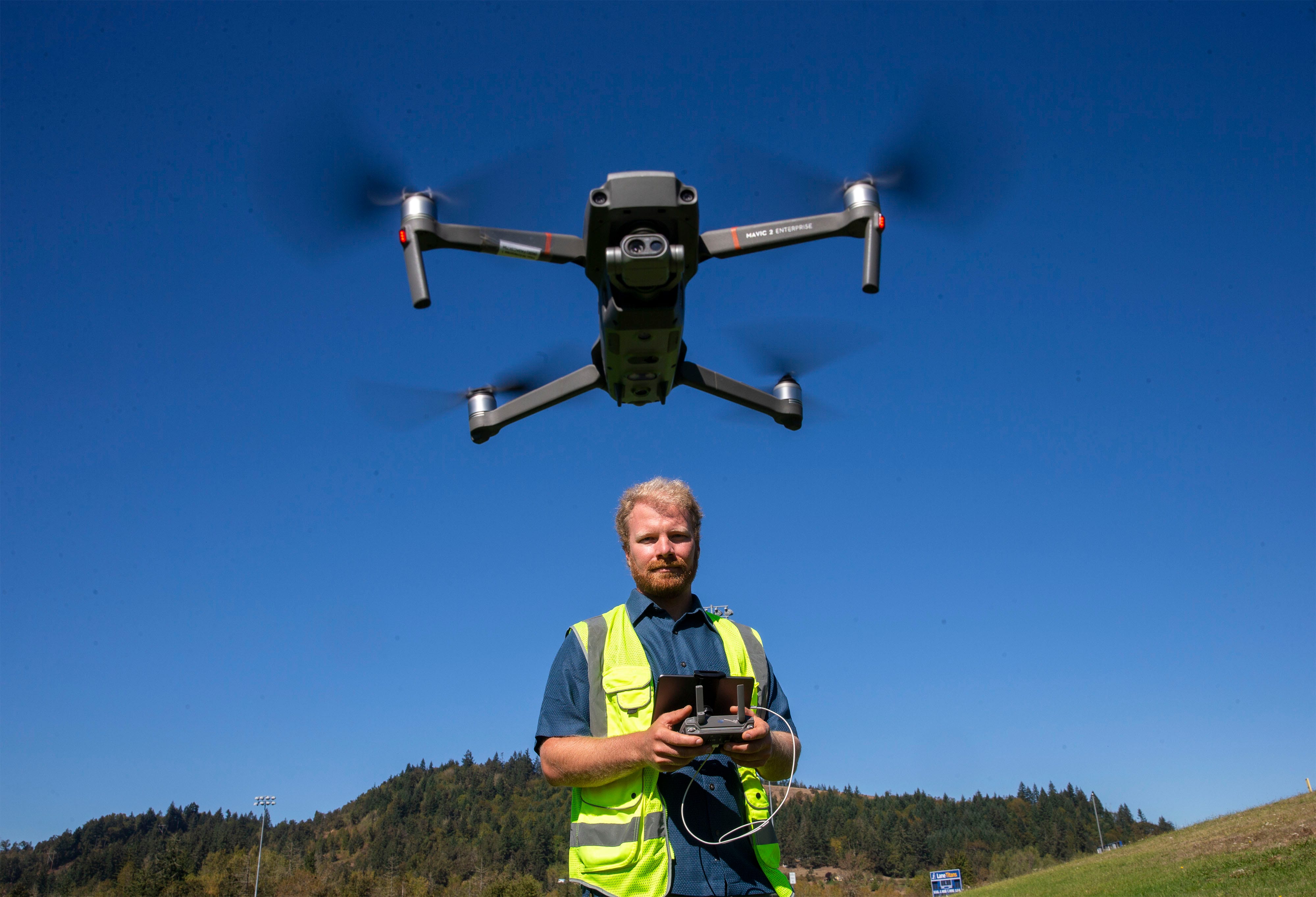 How an LCC drone instructor helped fight the Holiday Farm Fire