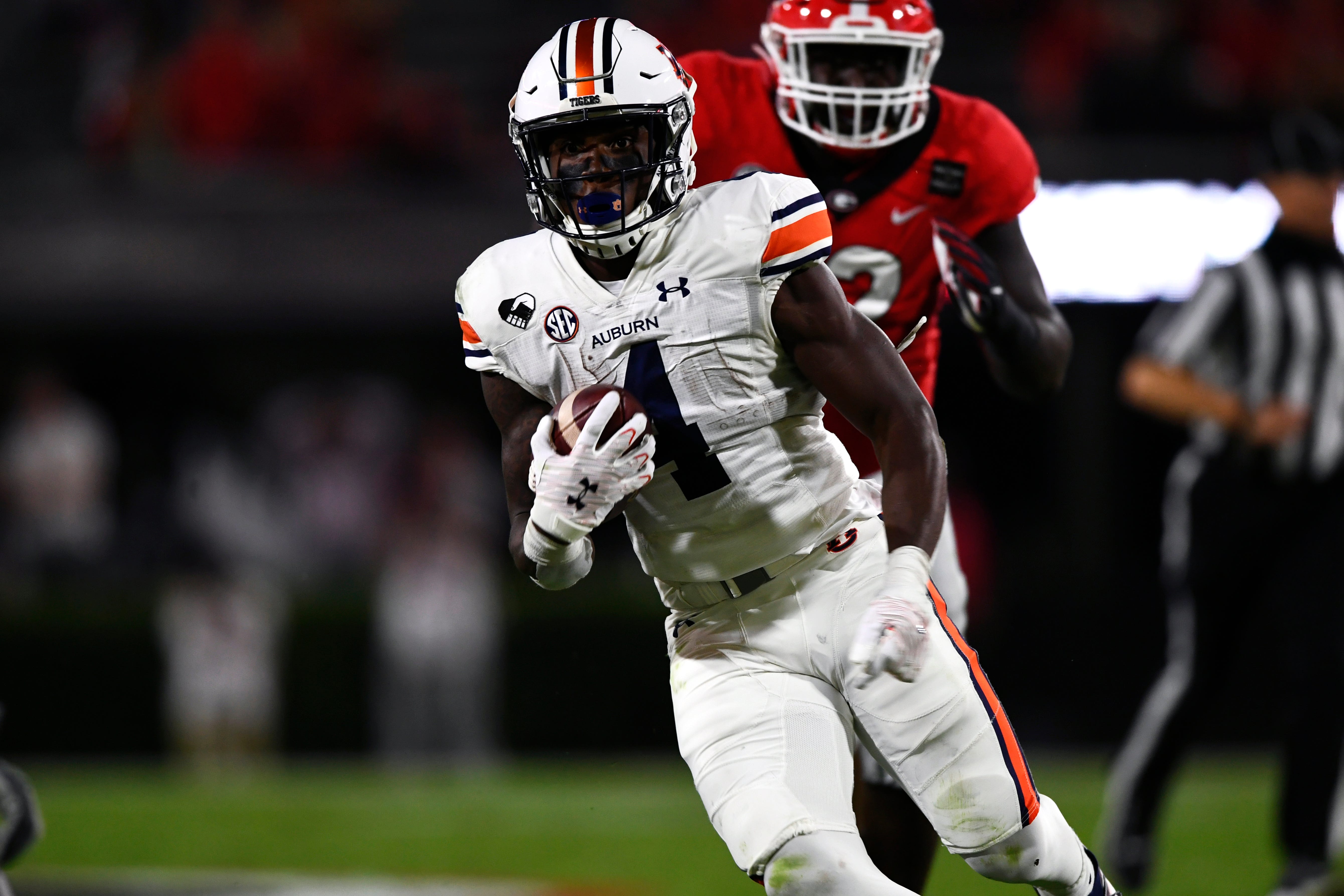 Auburn-Arkansas football: More Tank Bigsby may help Bo Nix
