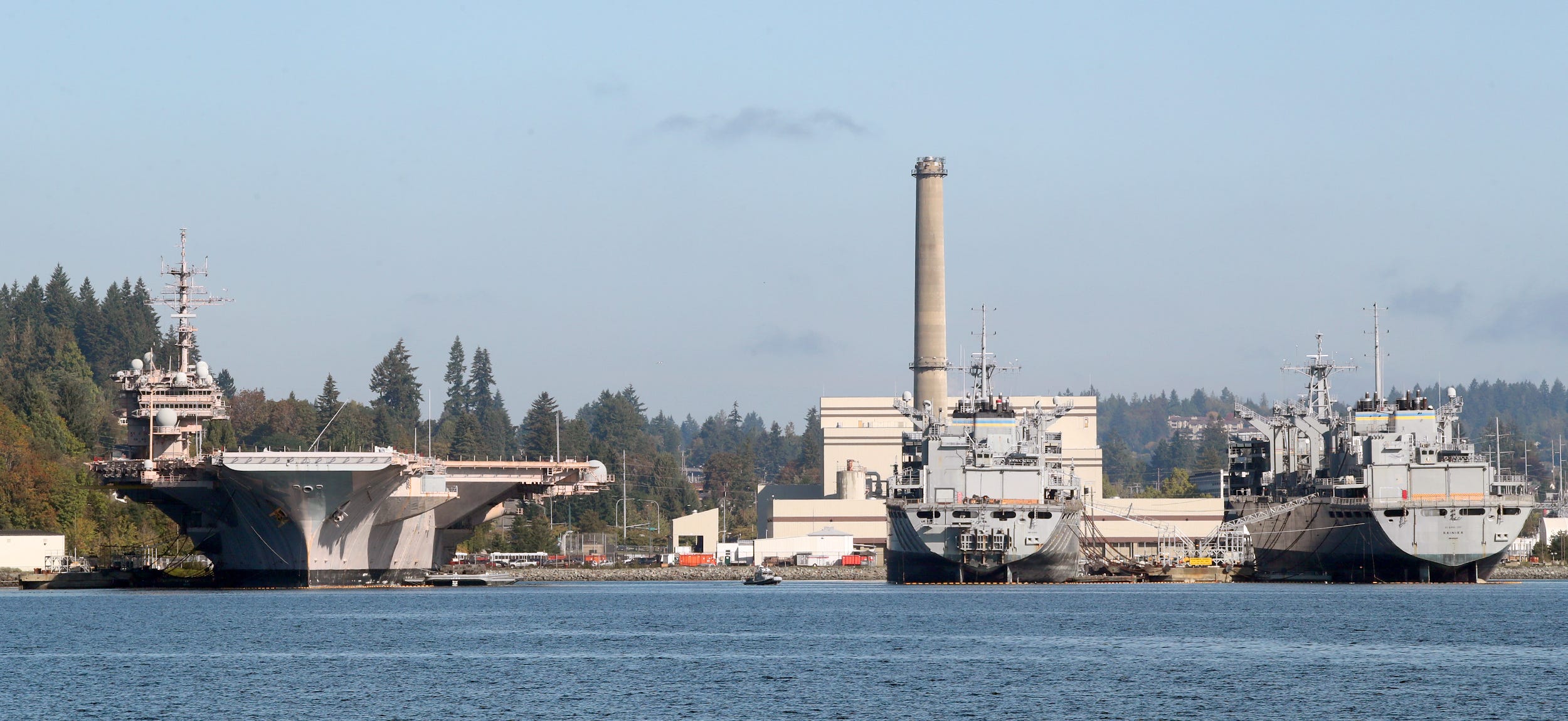 Shipyard will see a new homeported carrier and submarines in its dry ...