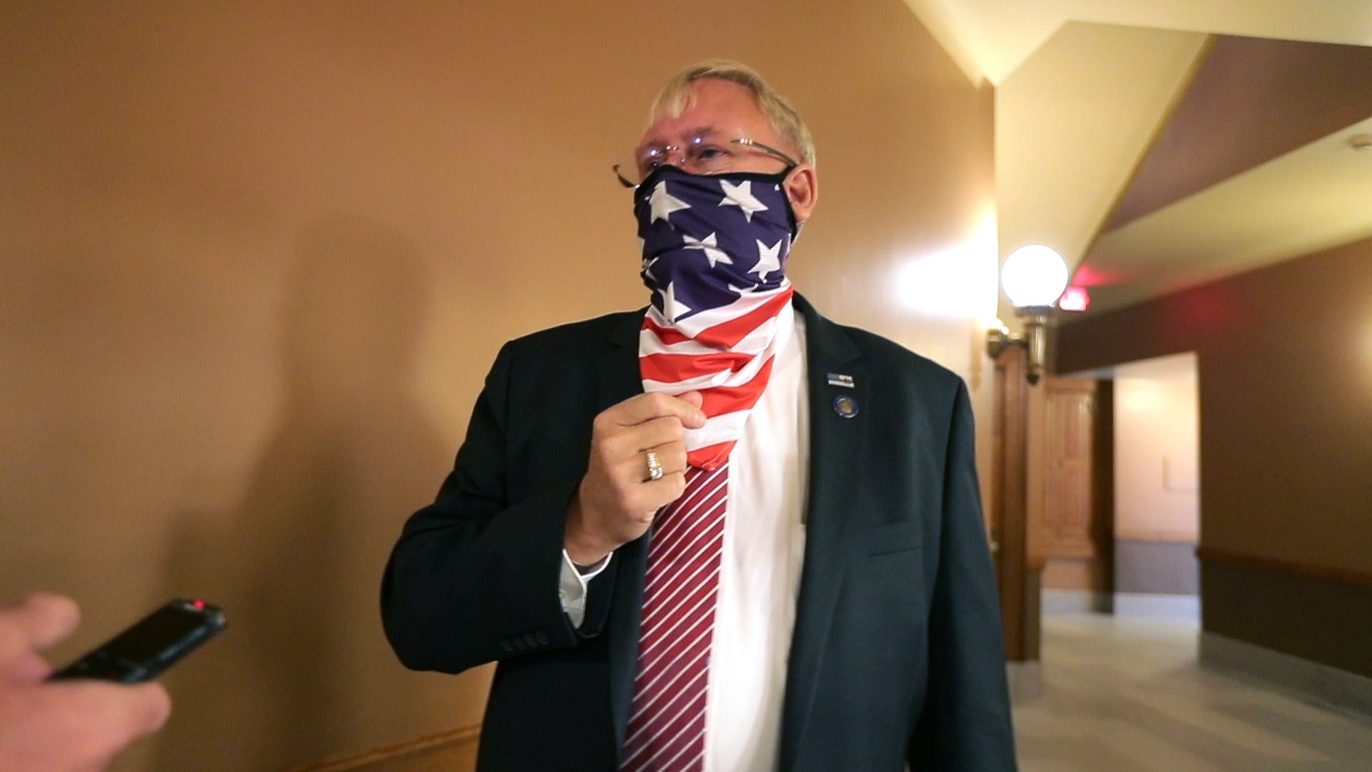 Republican lawmakers won't talk about effort to cancel mask mandate