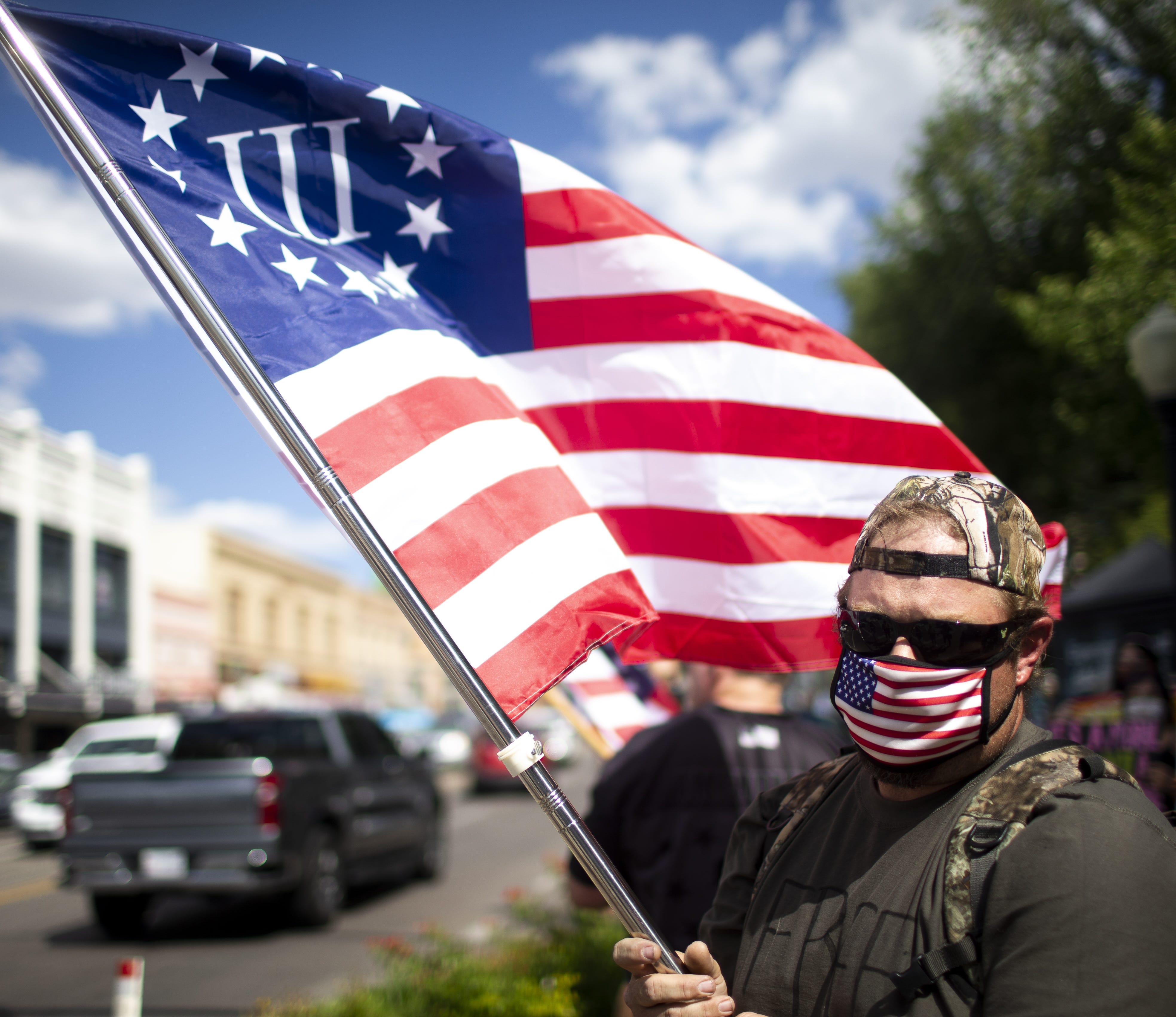 Extremist groups made news at rallies and protests over the past year