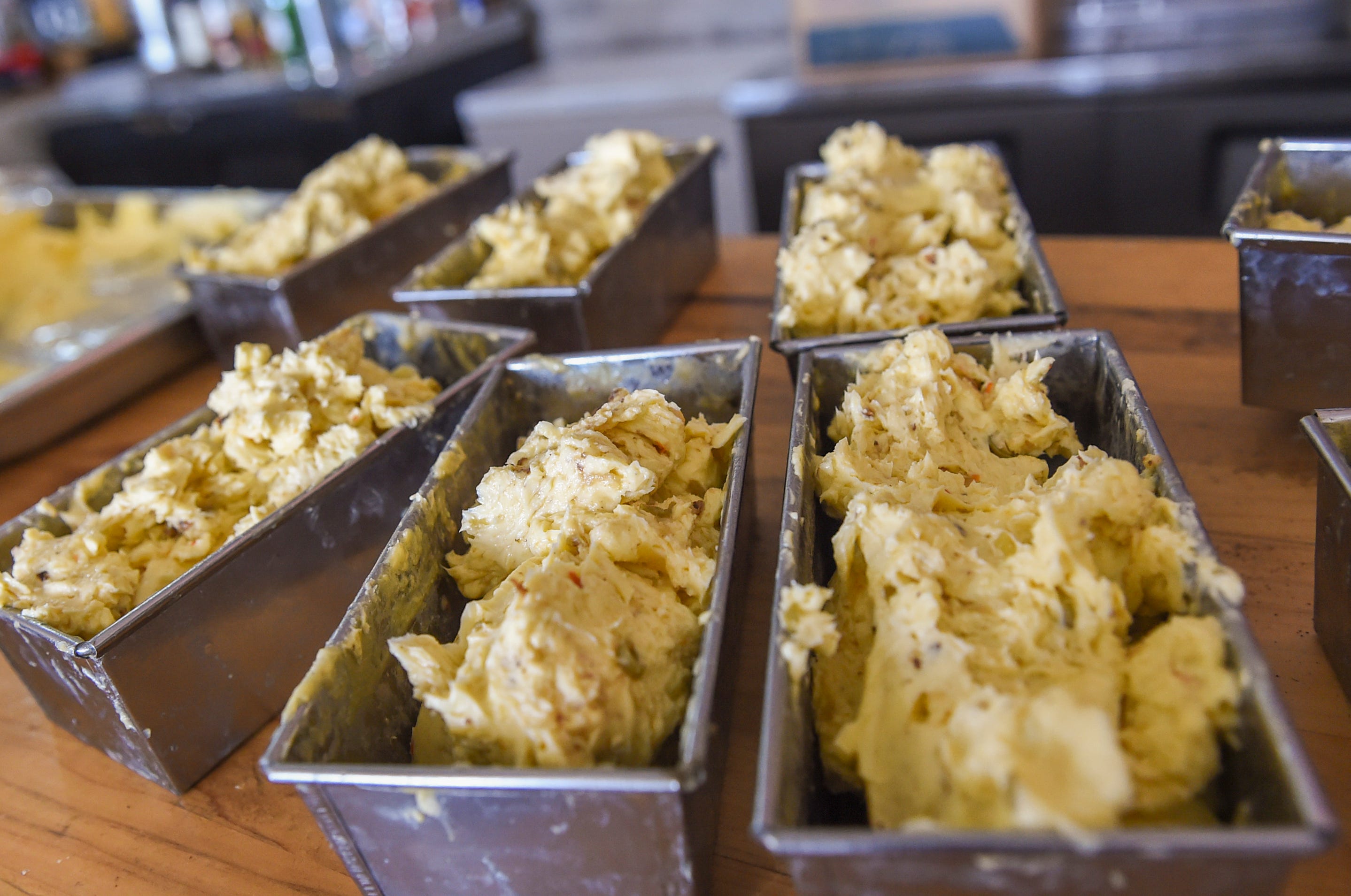 Chef Eddie Chien readying another batch of denanche butter | Money ...