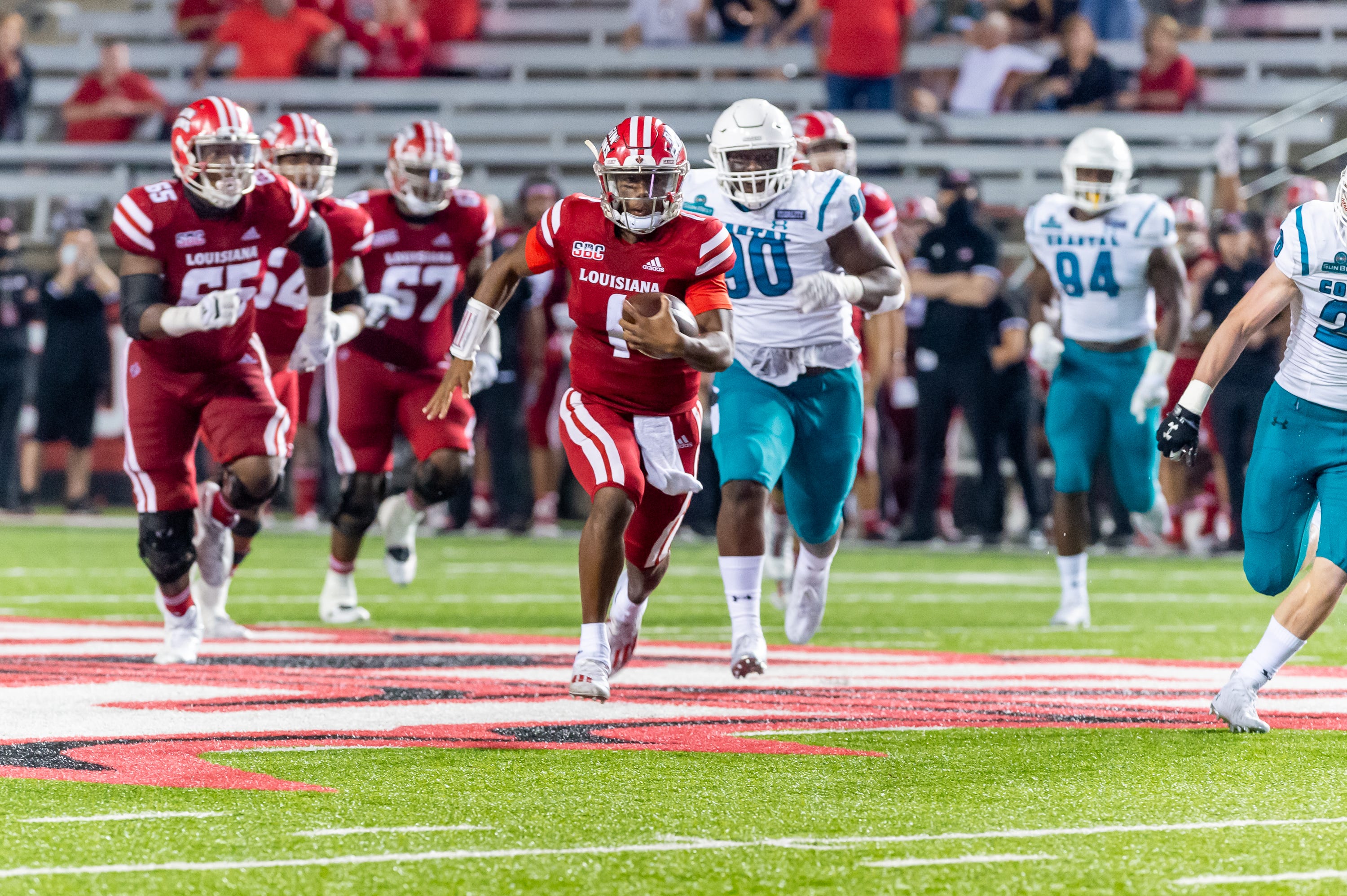 Louisiana football: Napier likes how UL QB Levi Levi Lewis reacted to ...