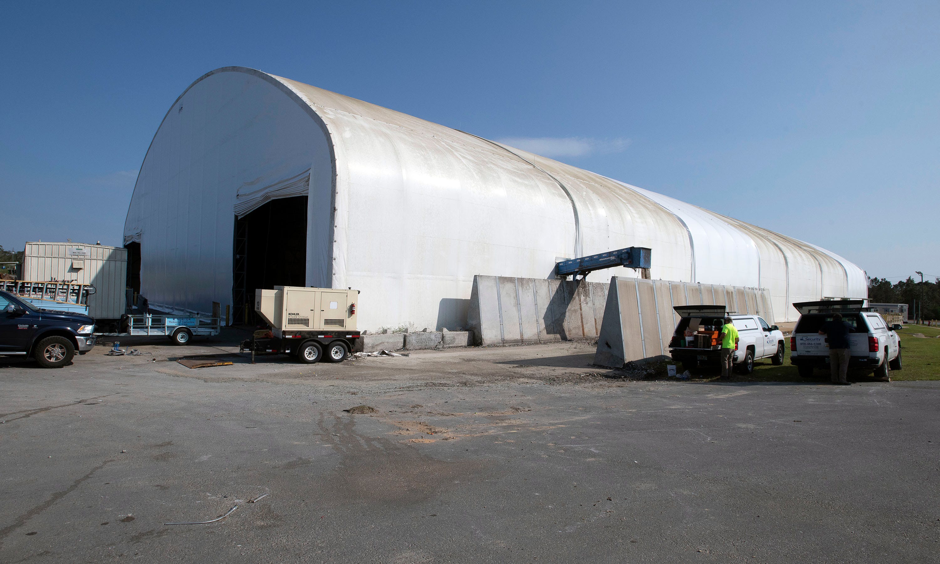 ECUA recycling center in Escambia County hit by fire, sewer overflow