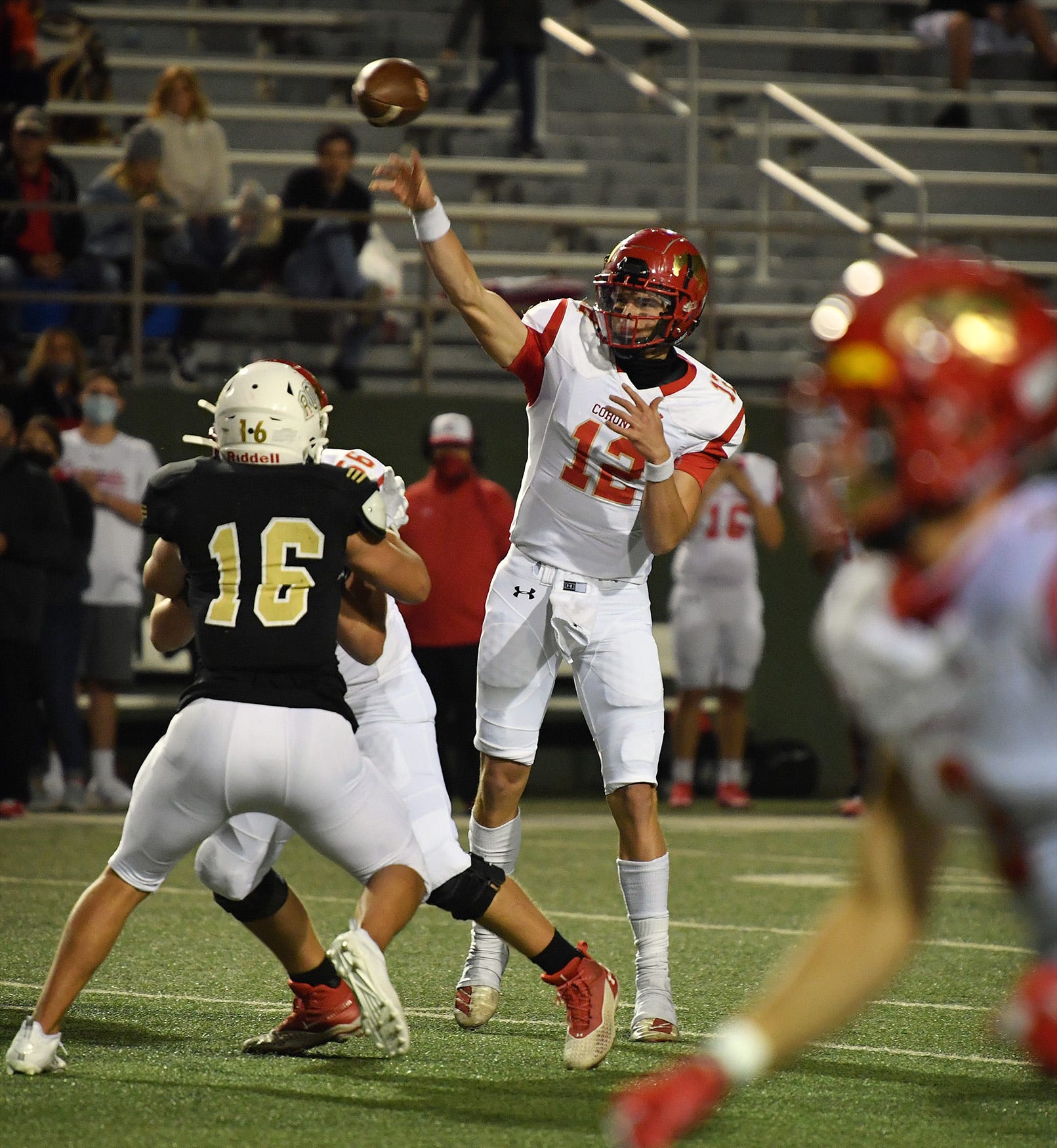 Lubbock Coronado Mustangs at Rider Raiders 2020 football result