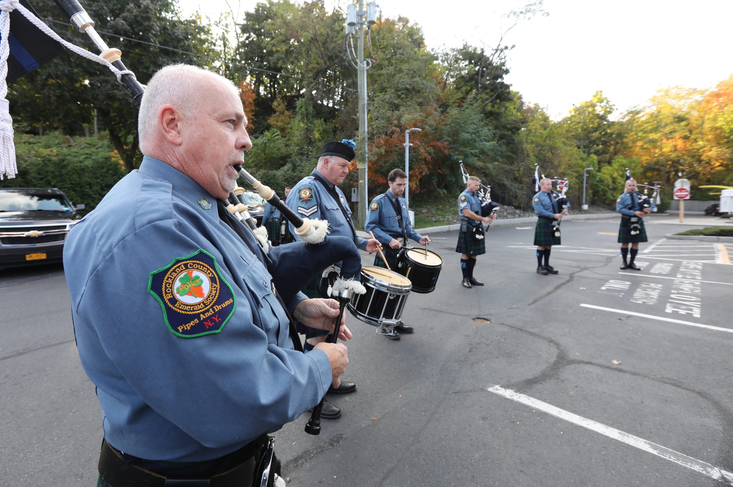 2020 Brinks robbery memorial service, Nyack