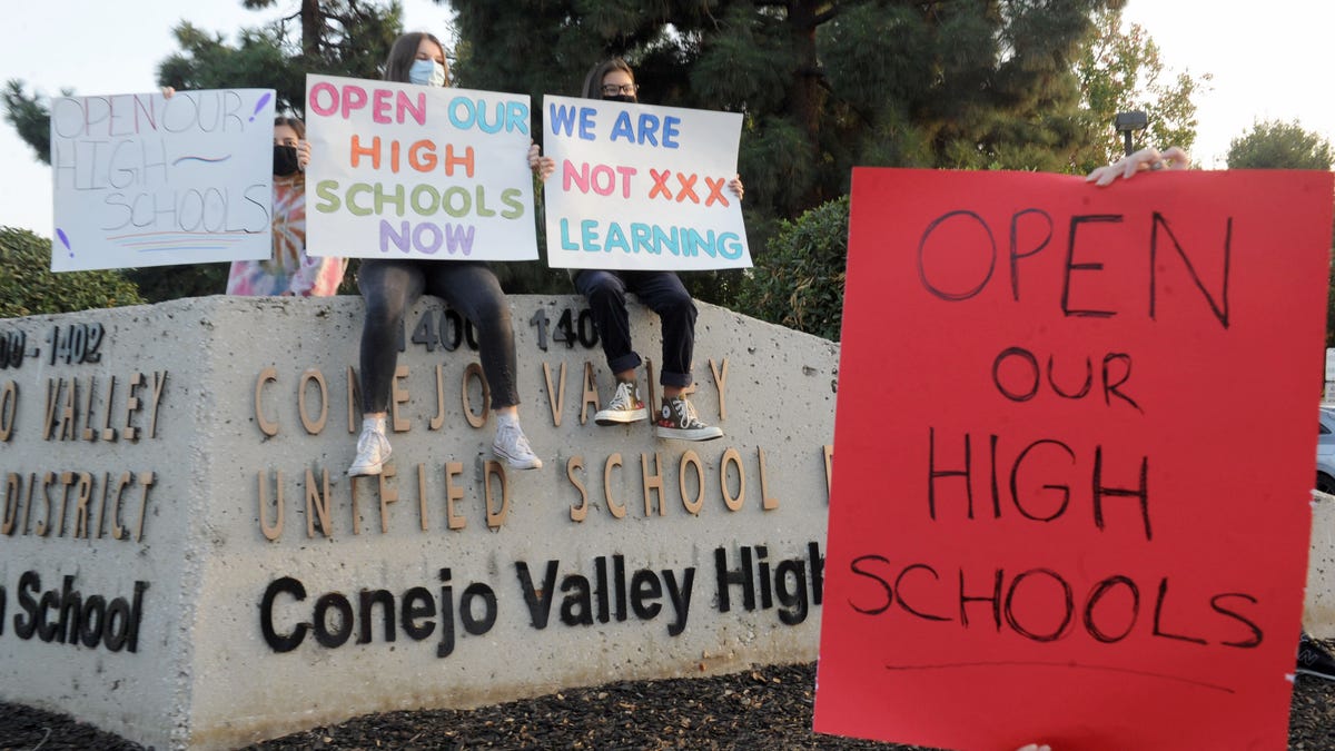 Reopen Our Schools Rally