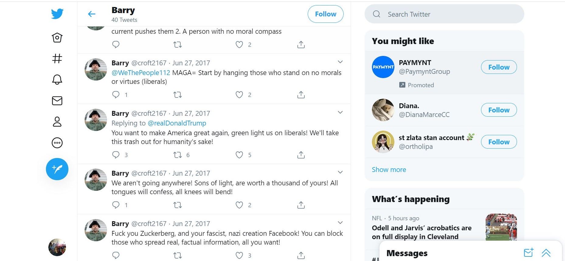 Barry Croft, charged in governor kidnap plot, seeks release from jail