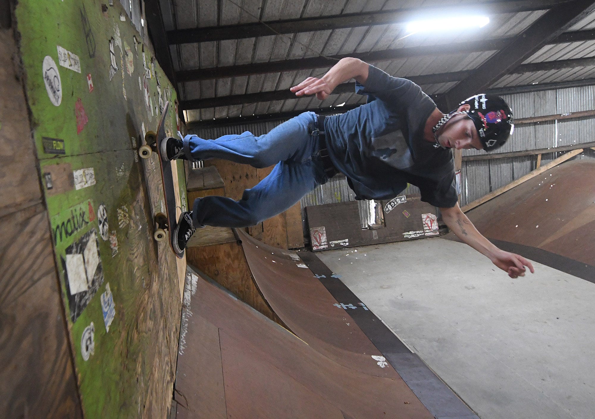 Skate Barn in Hampstead is home to skaters and the bands they love