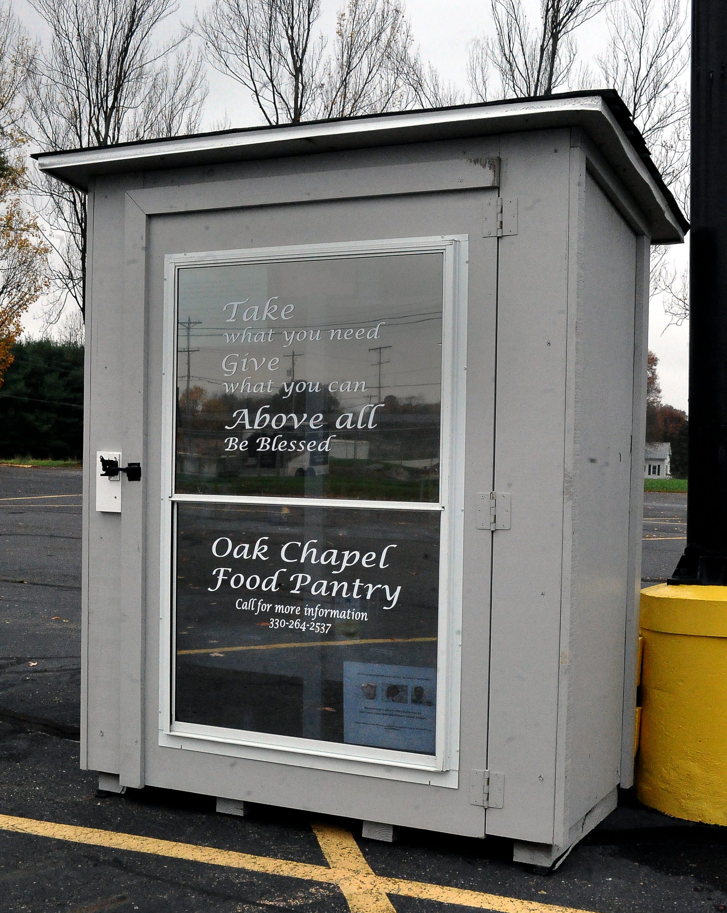 Outdoor food pantries called blessing boxes offer help during COVID-19
