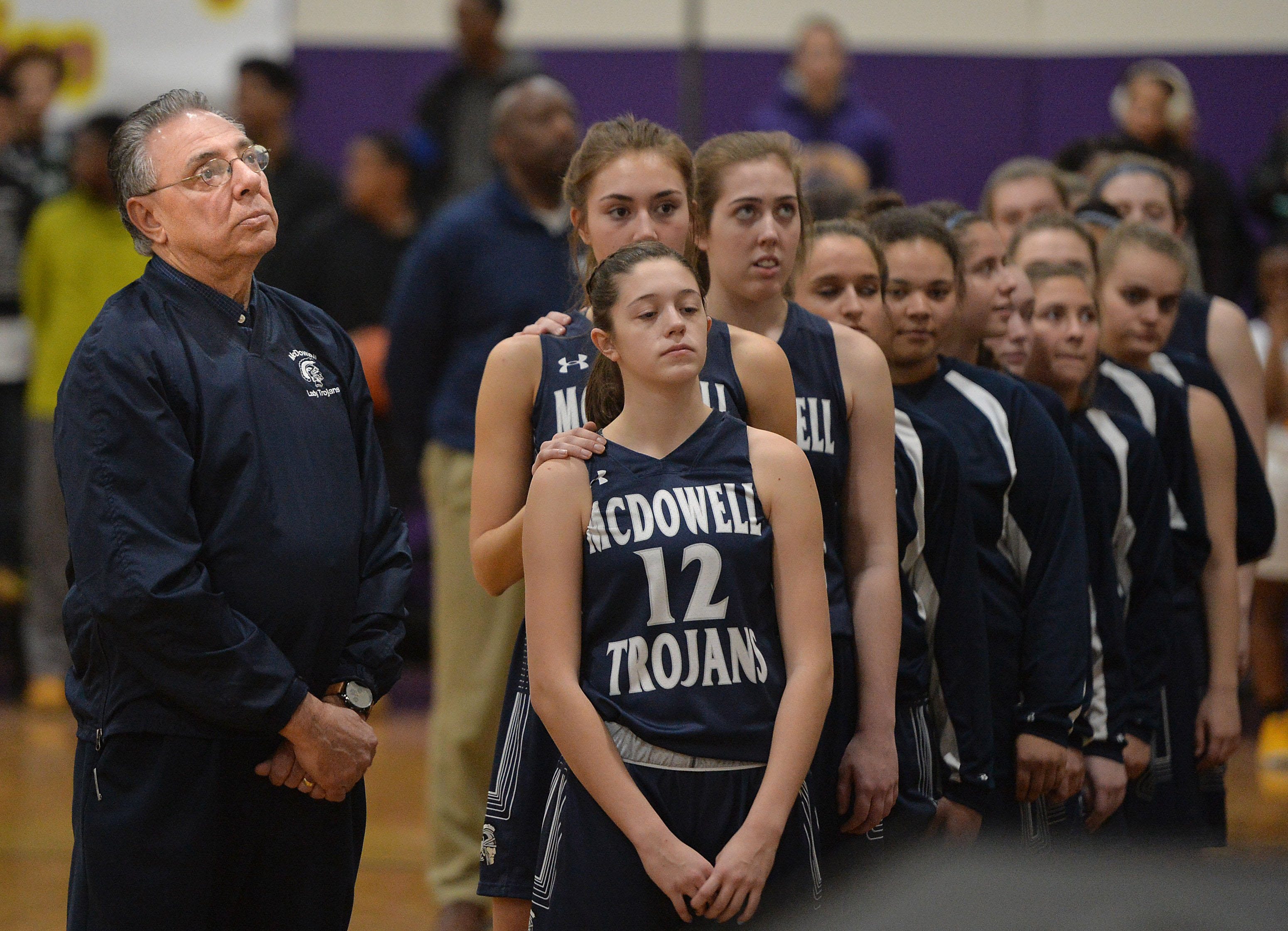 DeSantis resigns as McDowell's girls basketball coach