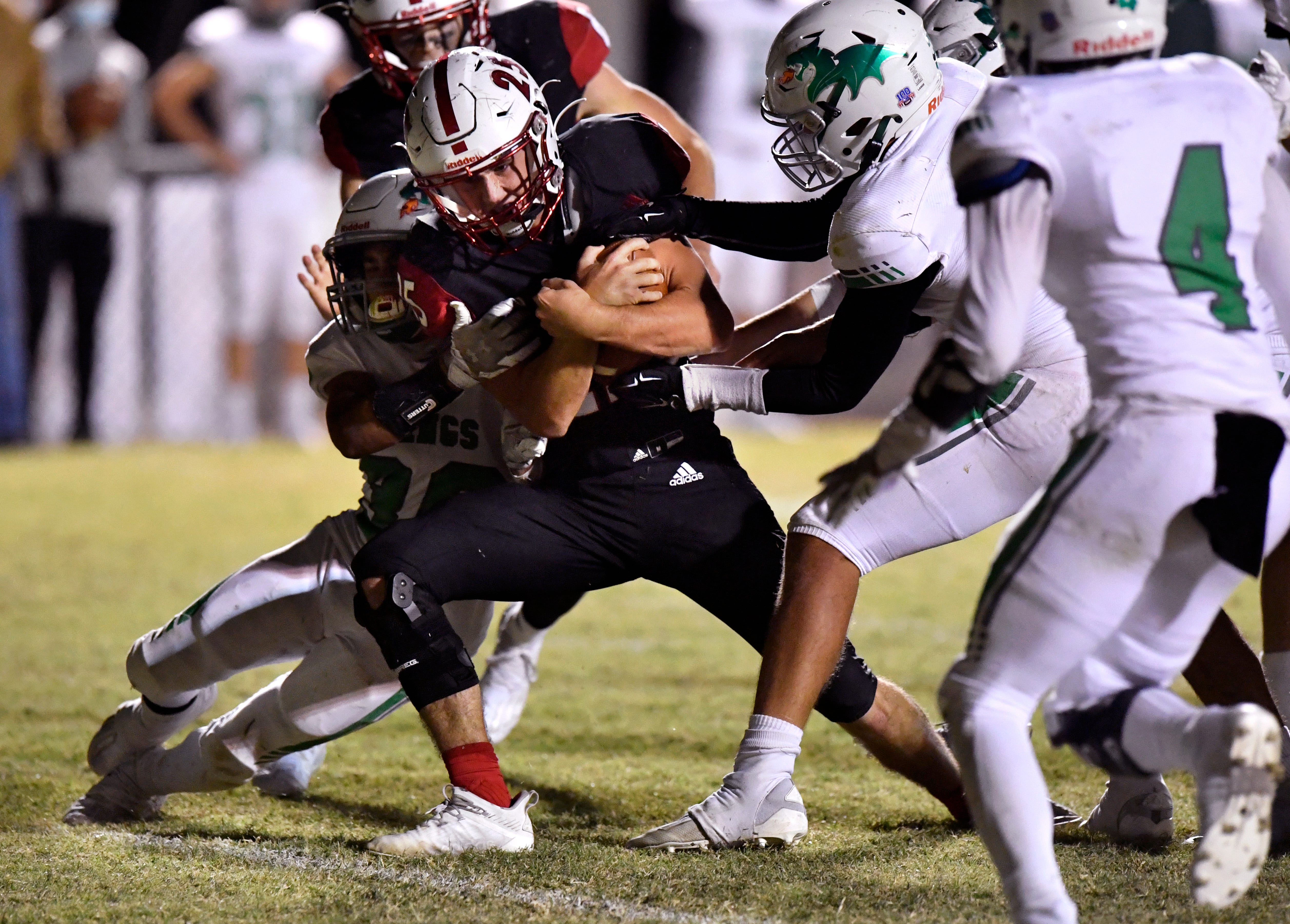 Ballinger football grinds down Bangs to clinch share of district title