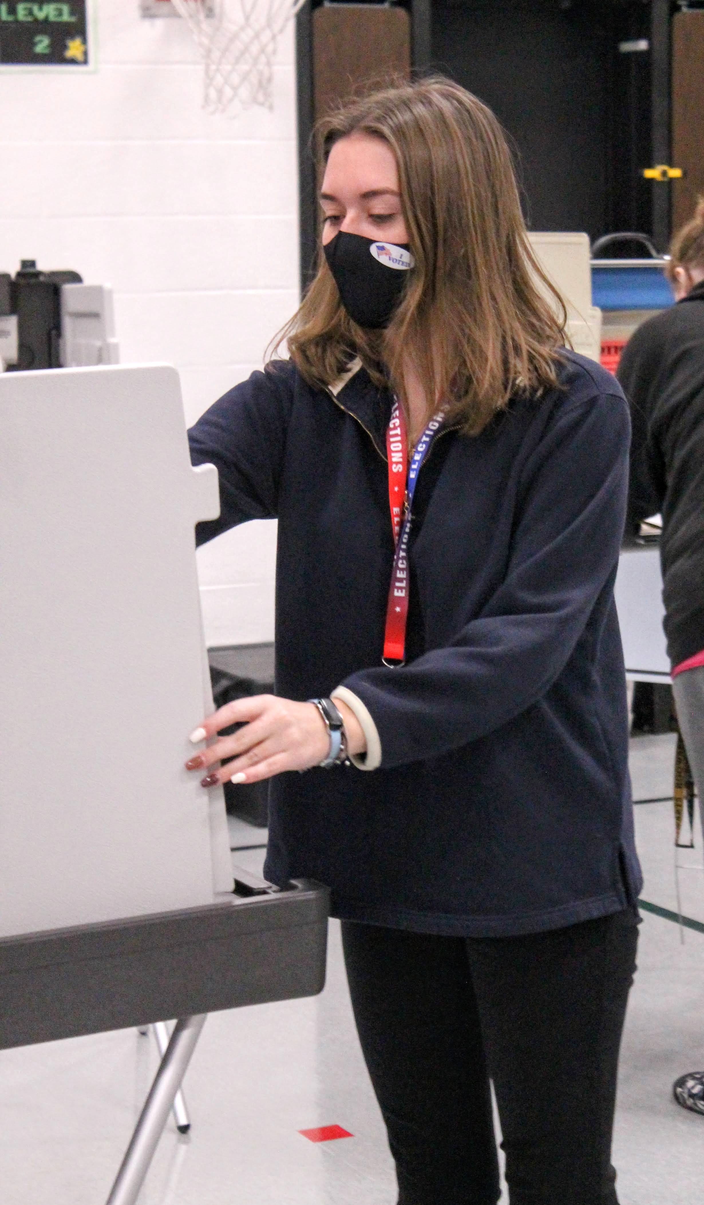 Pandemic, community pride bring out young, first-time election workers