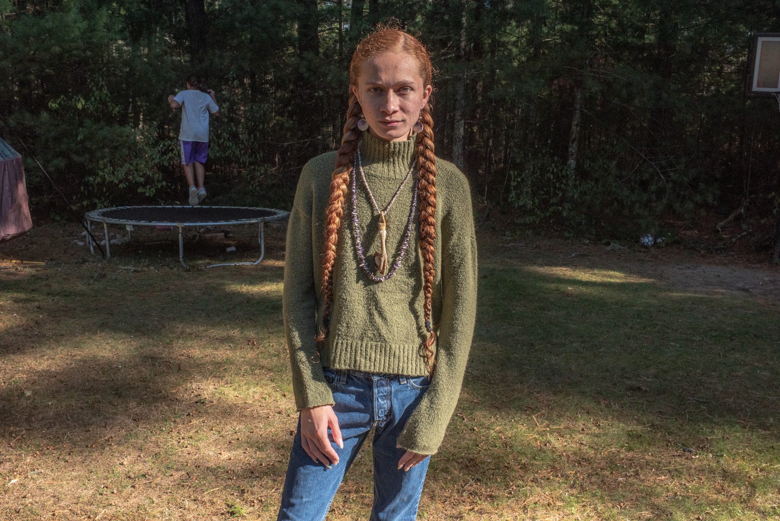 Eleanor Dove Harris is a voice for the Narragansett people