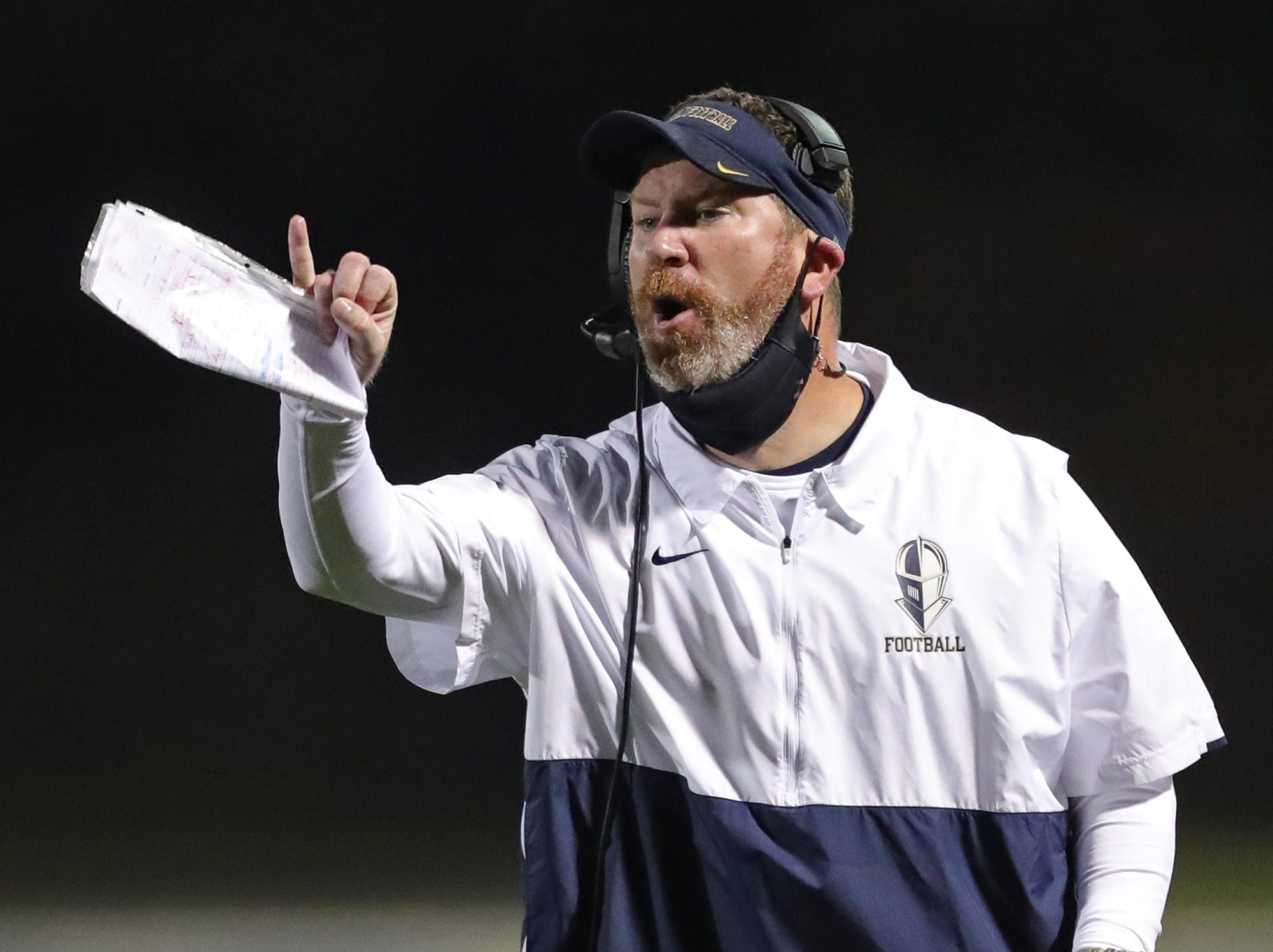 Tim Tyrrell has led the Archbishop Hoban football team to new heights