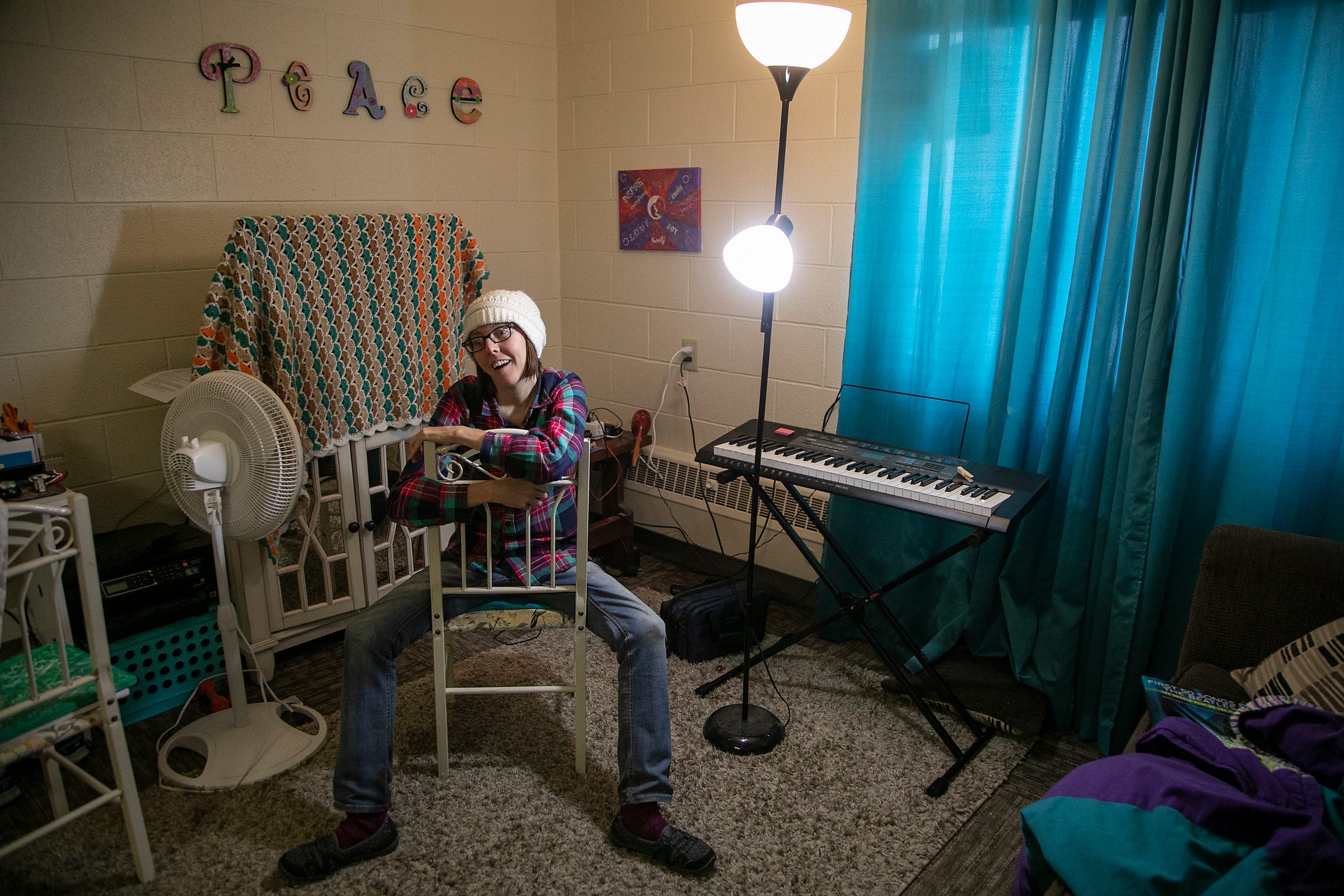 Autistic woman takes unique message to streets Up North