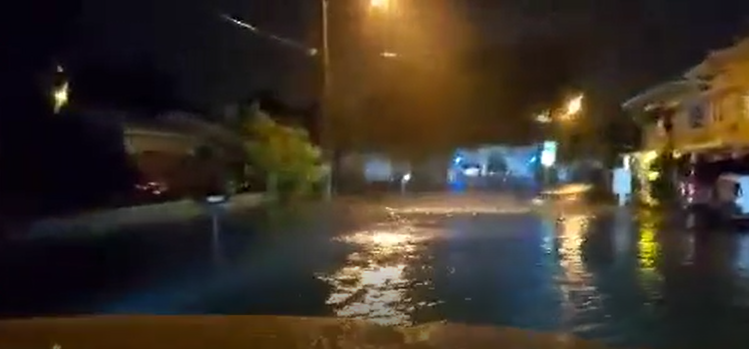 Marco Patriots drive through flooded streets on Redington Beach amid ...