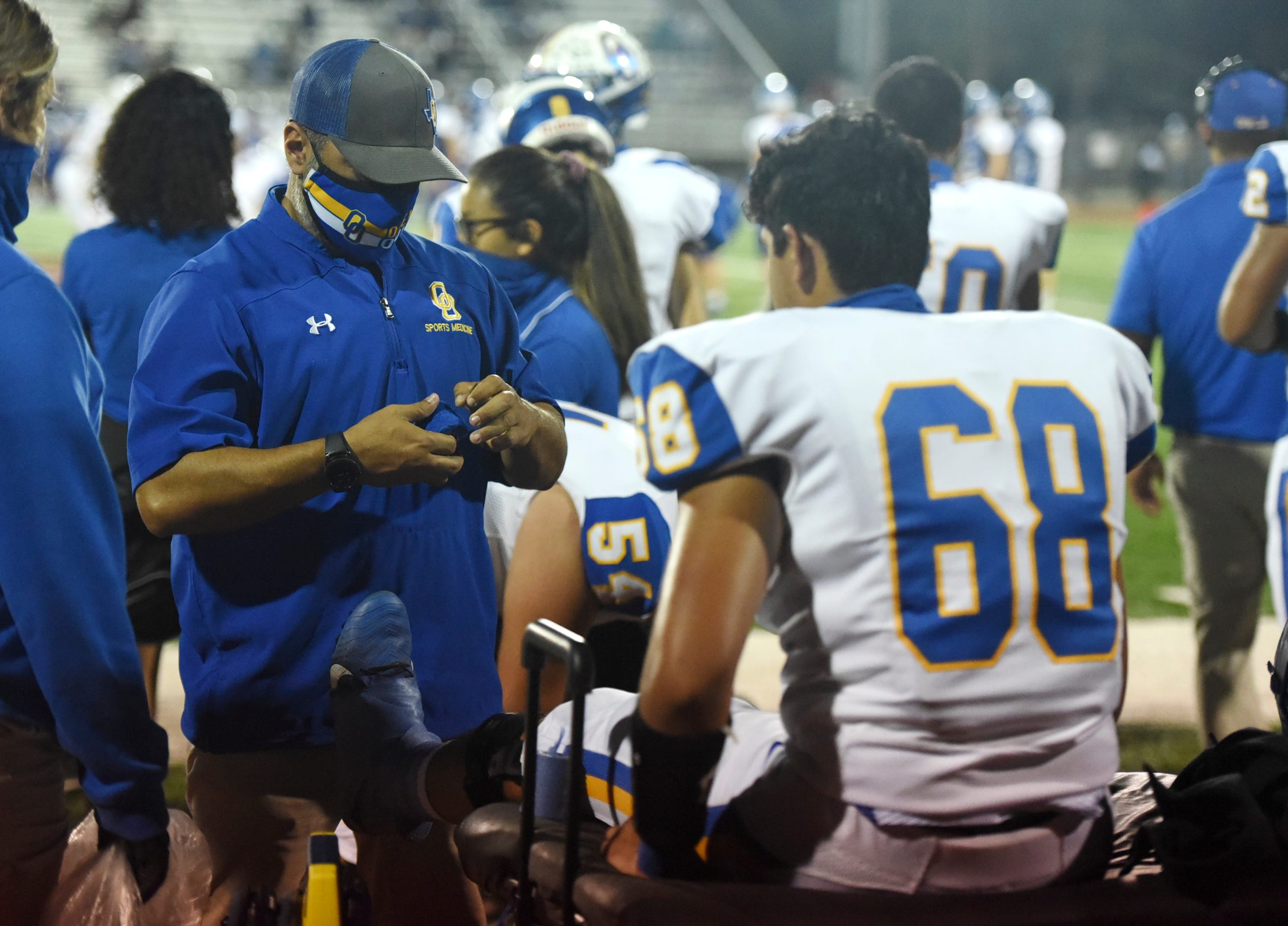 High school athletic trainers play vital role during COVID-19