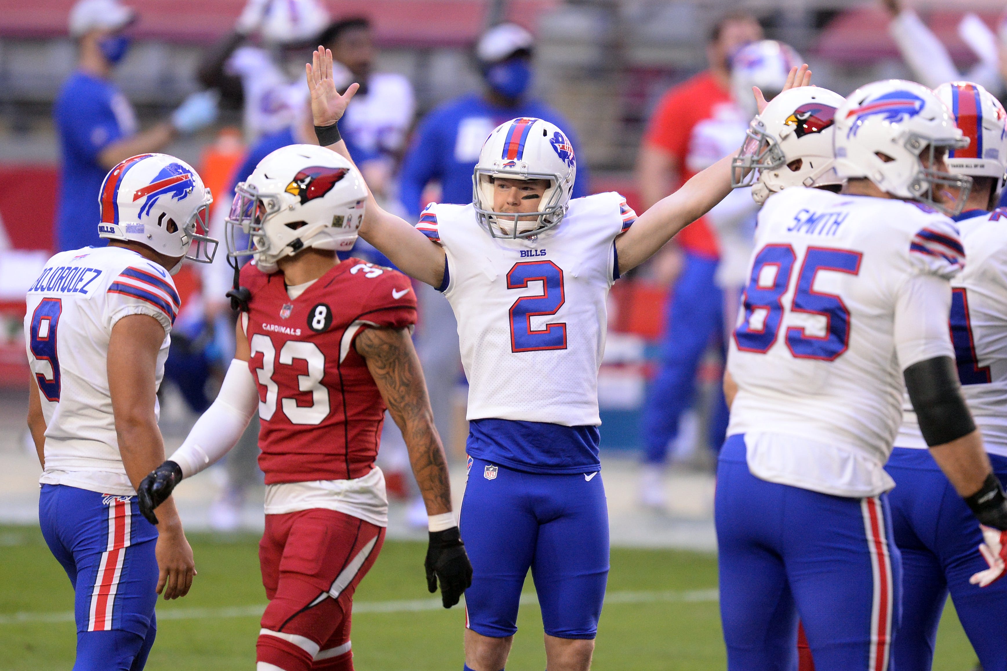 Bills kicker Tyler Bass, punter Matt Haack running unopposed in camp