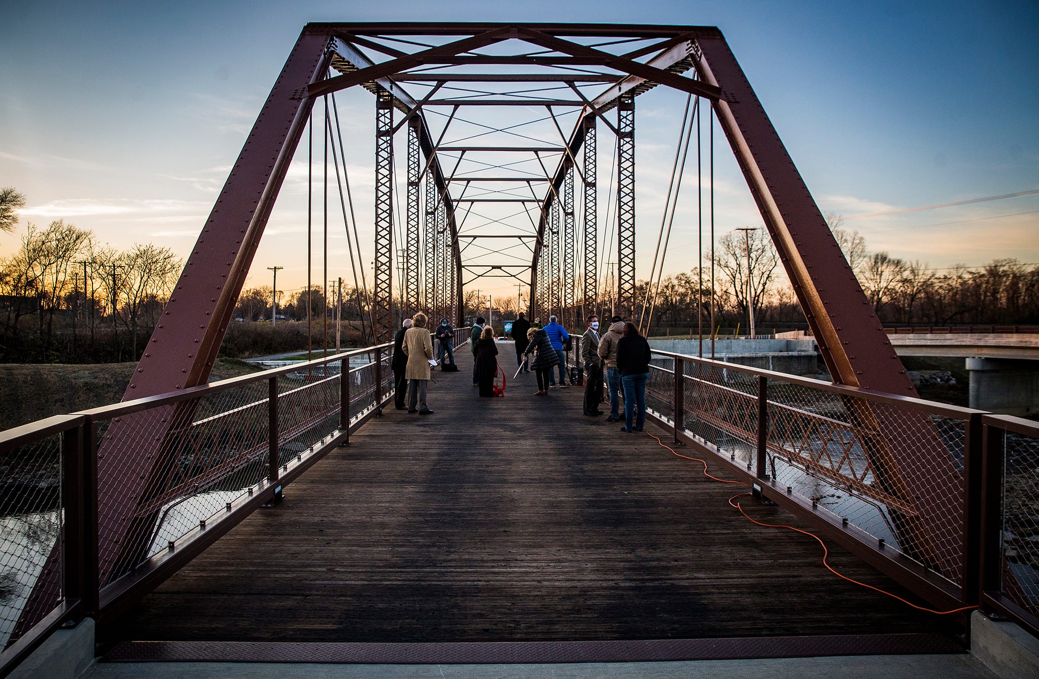 How the historic bridge at Kitselman trailhead was built