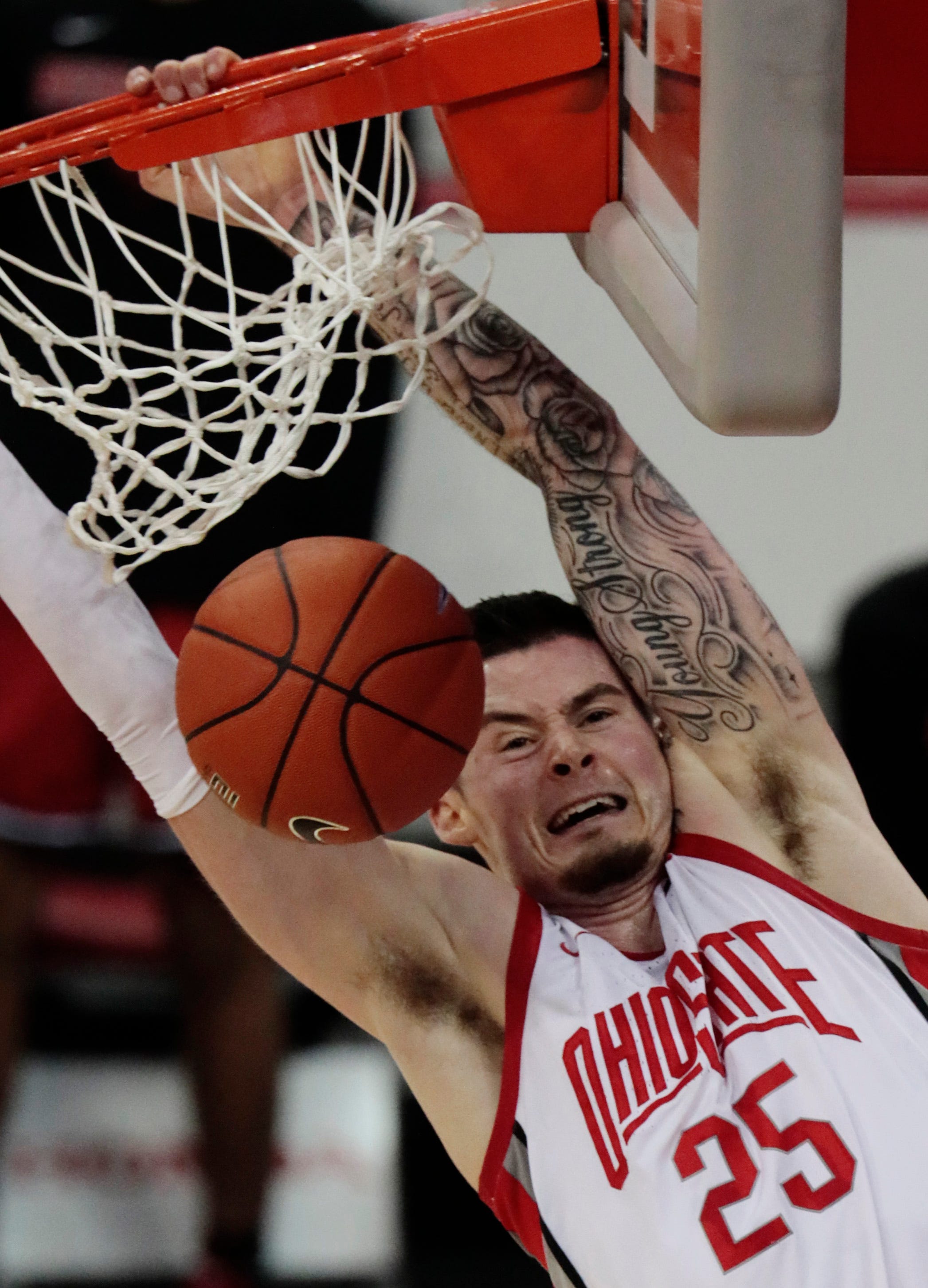 Kyle Young challenges Ohio State teammates before leaving for break