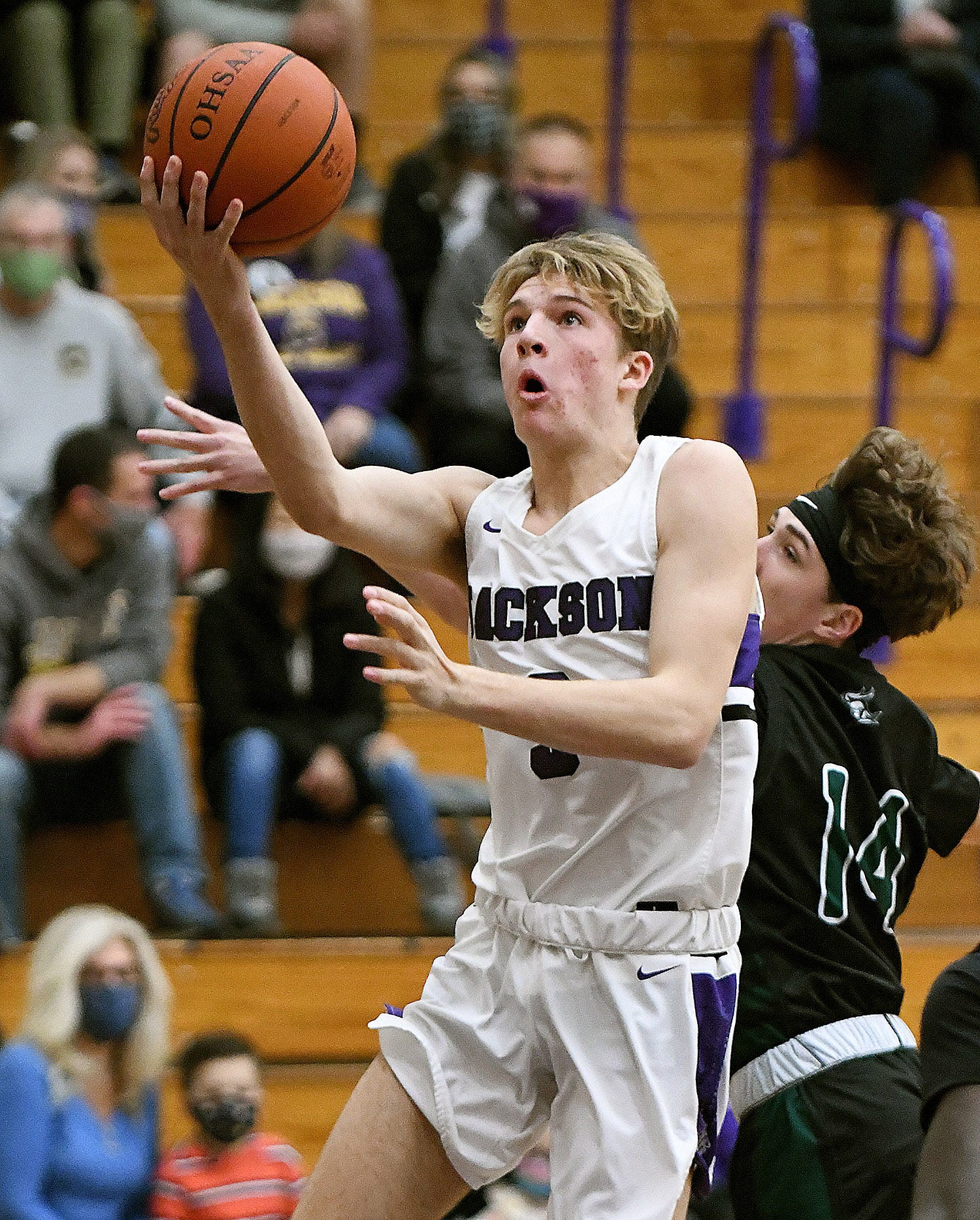 Jackson Polar Bears Nordonia Knights boys high school basketball score