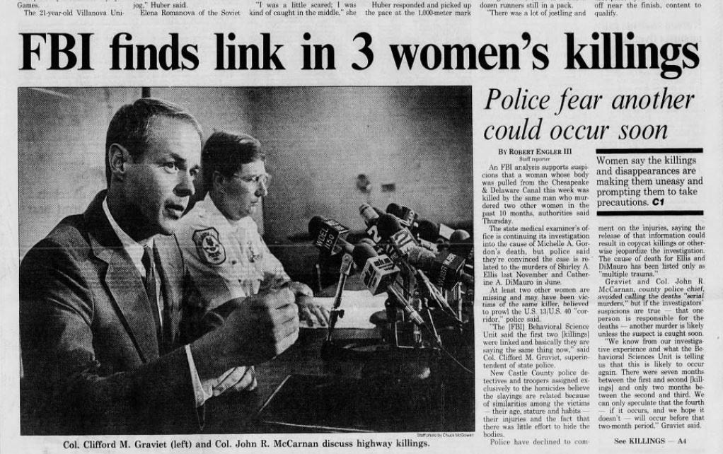 Route 40 Killer: Pennell discovers he's being monitored