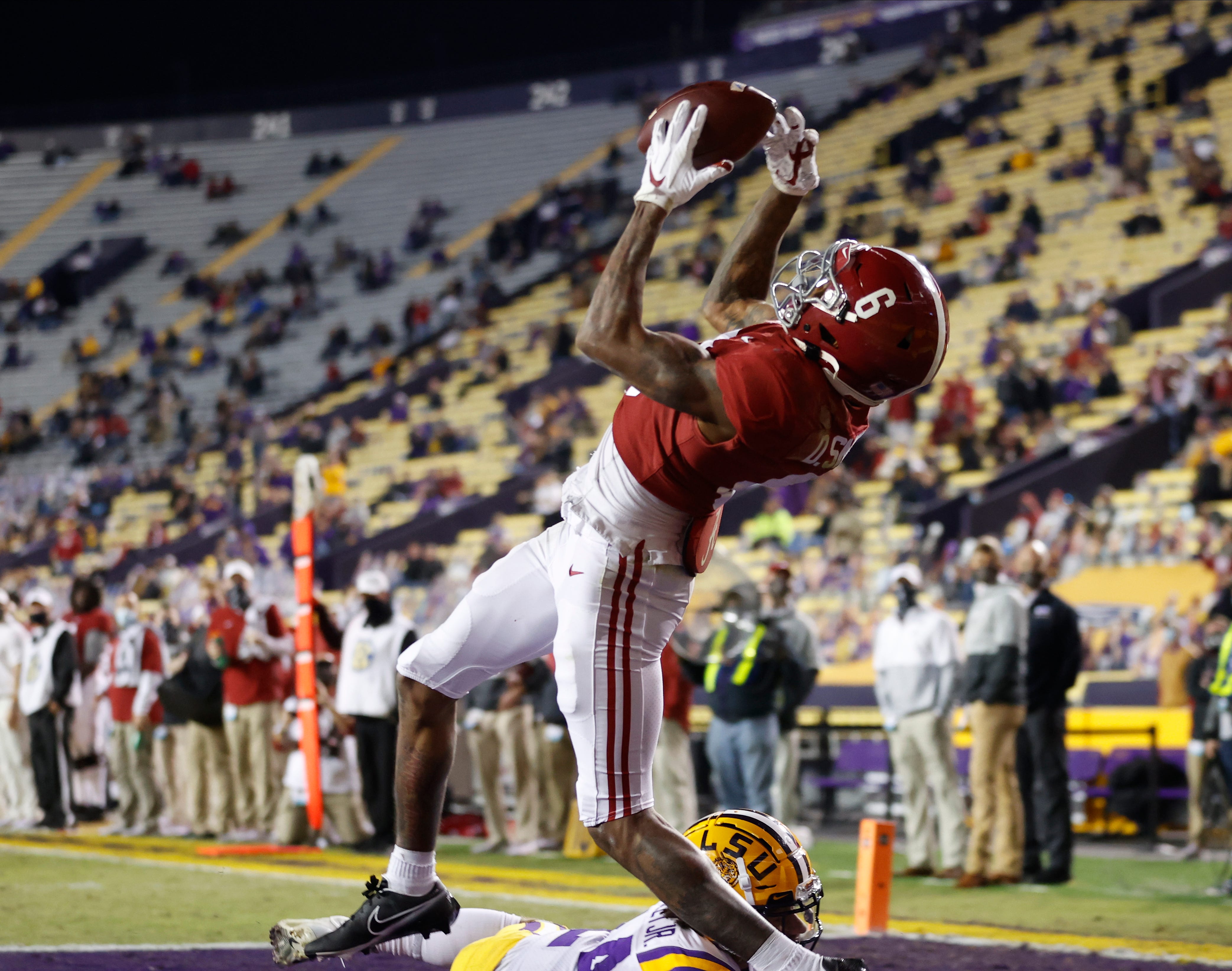 LSU football scores vs. Bama in Tiger Stadium for 1st time since 2014
