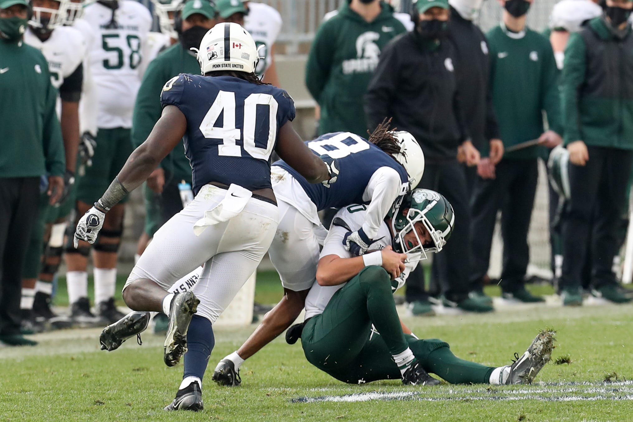 Michigan State football grades: Failure to adjust late is familiar