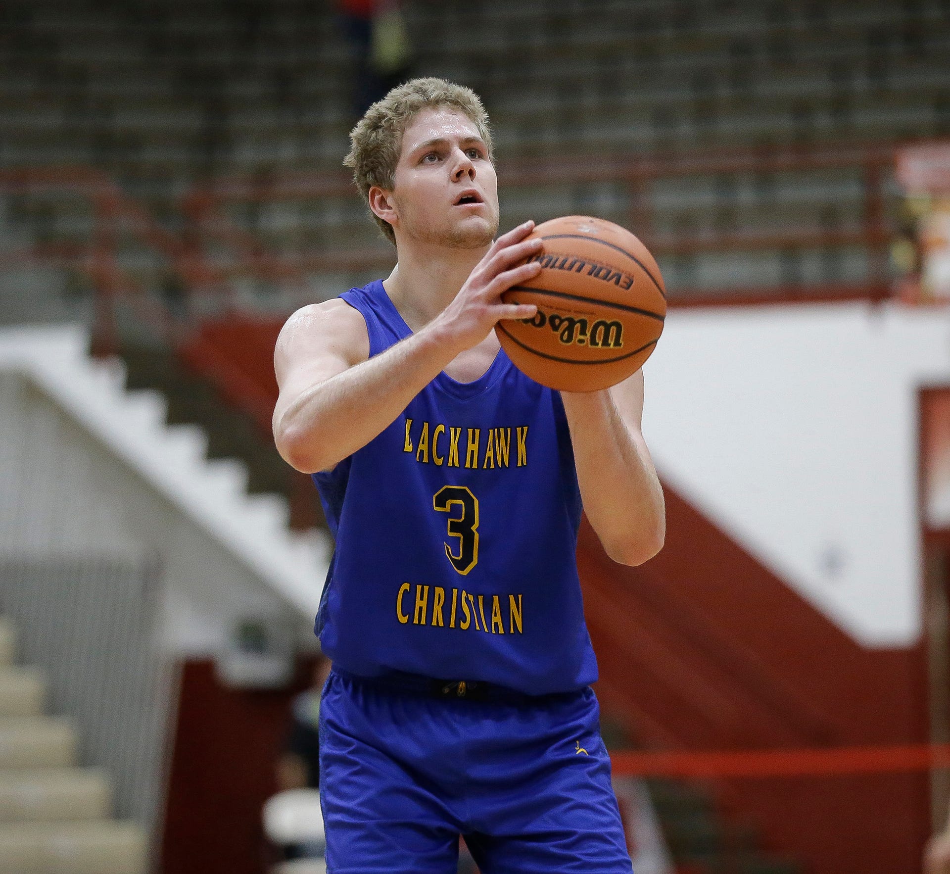 Hardwood Highlights: Caleb Furst, Fort Wayne Blackhawk Christian