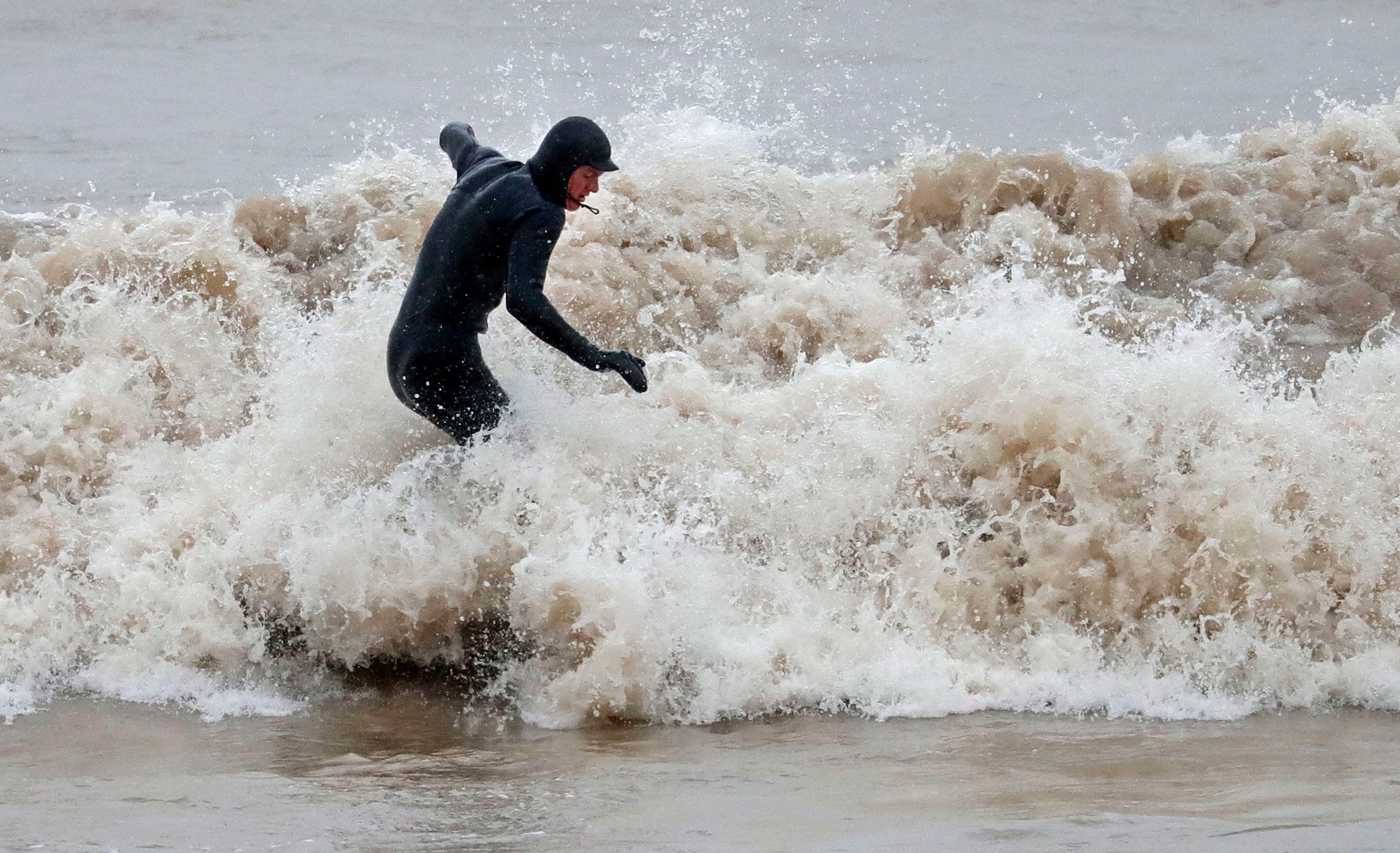 Sheboygan known as the Malibu of the Midwest for Lake Michigan surfing