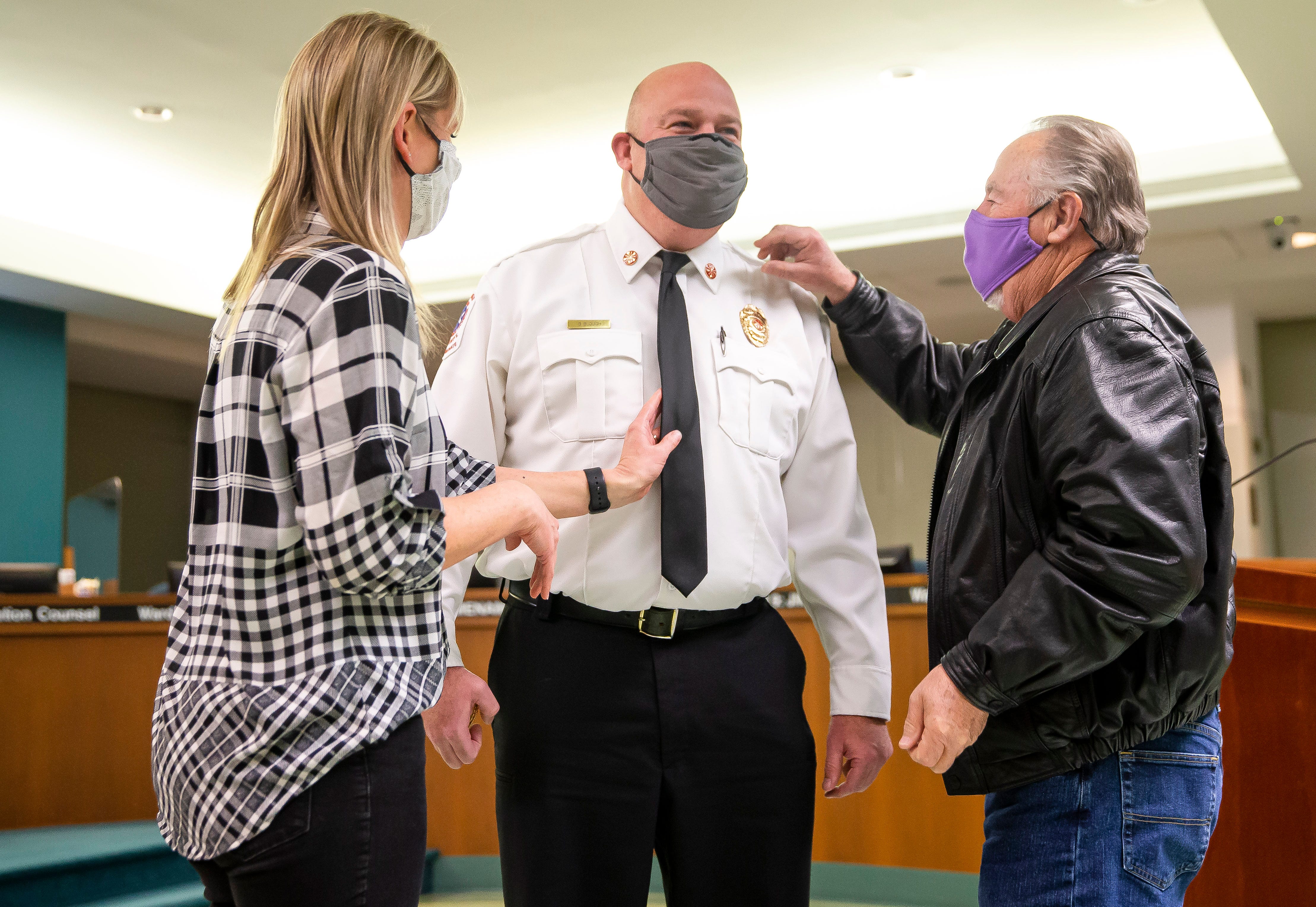 Brandon Blough confirmed as Springfield fire chief