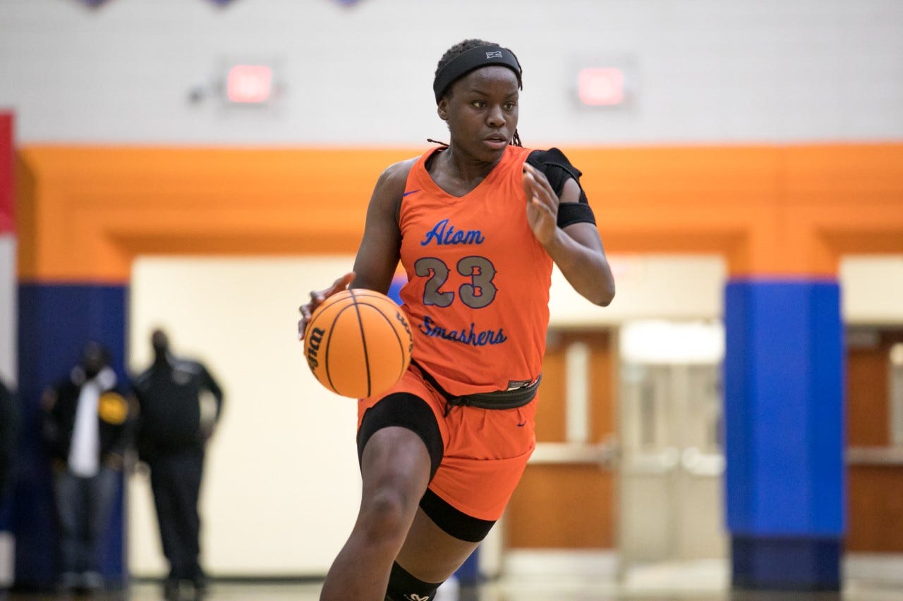 Johnson's Amani Hamilton is back on basketball court after brain ...