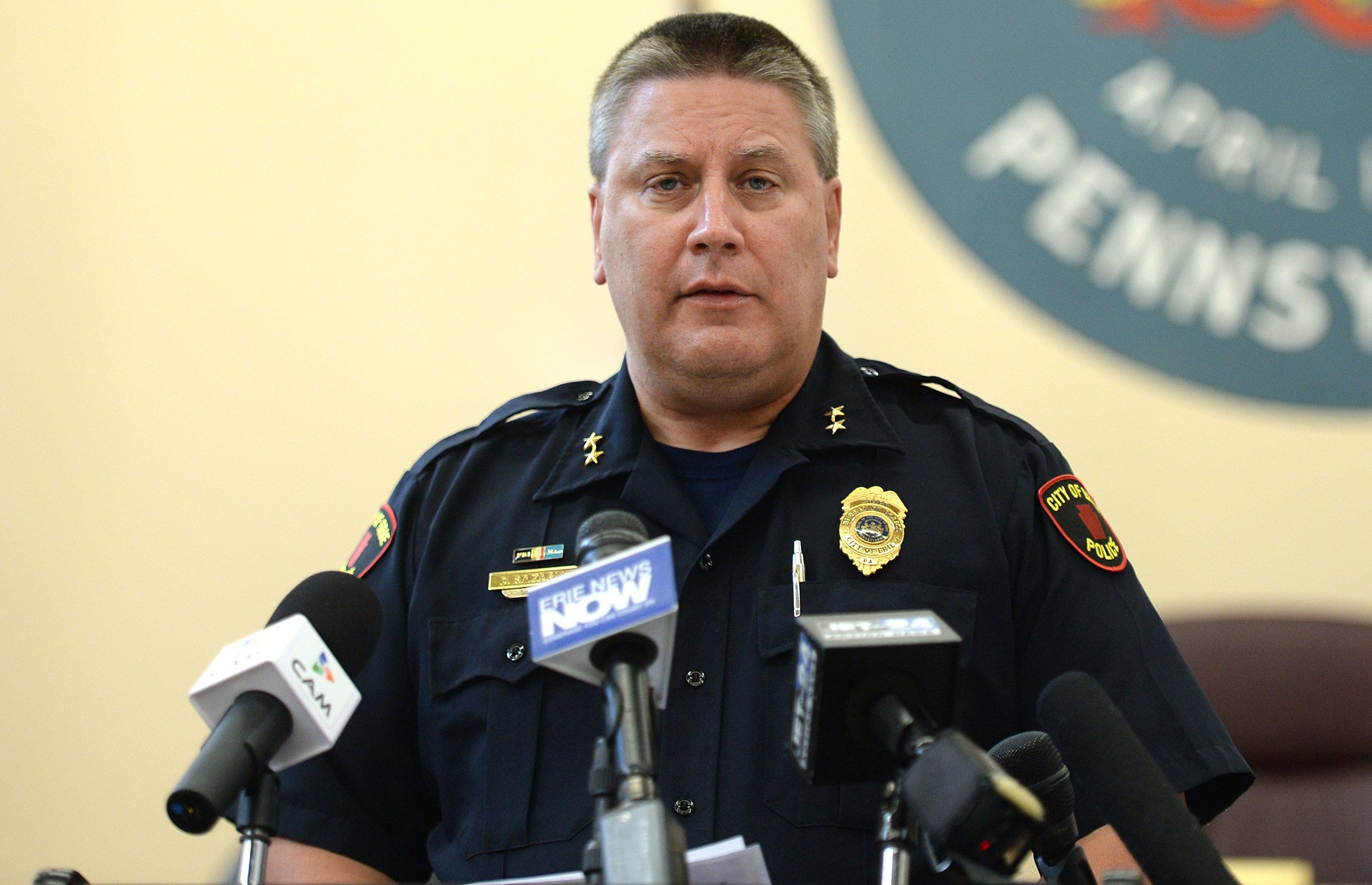 Erie crime trends: City police intelligence analyst at work