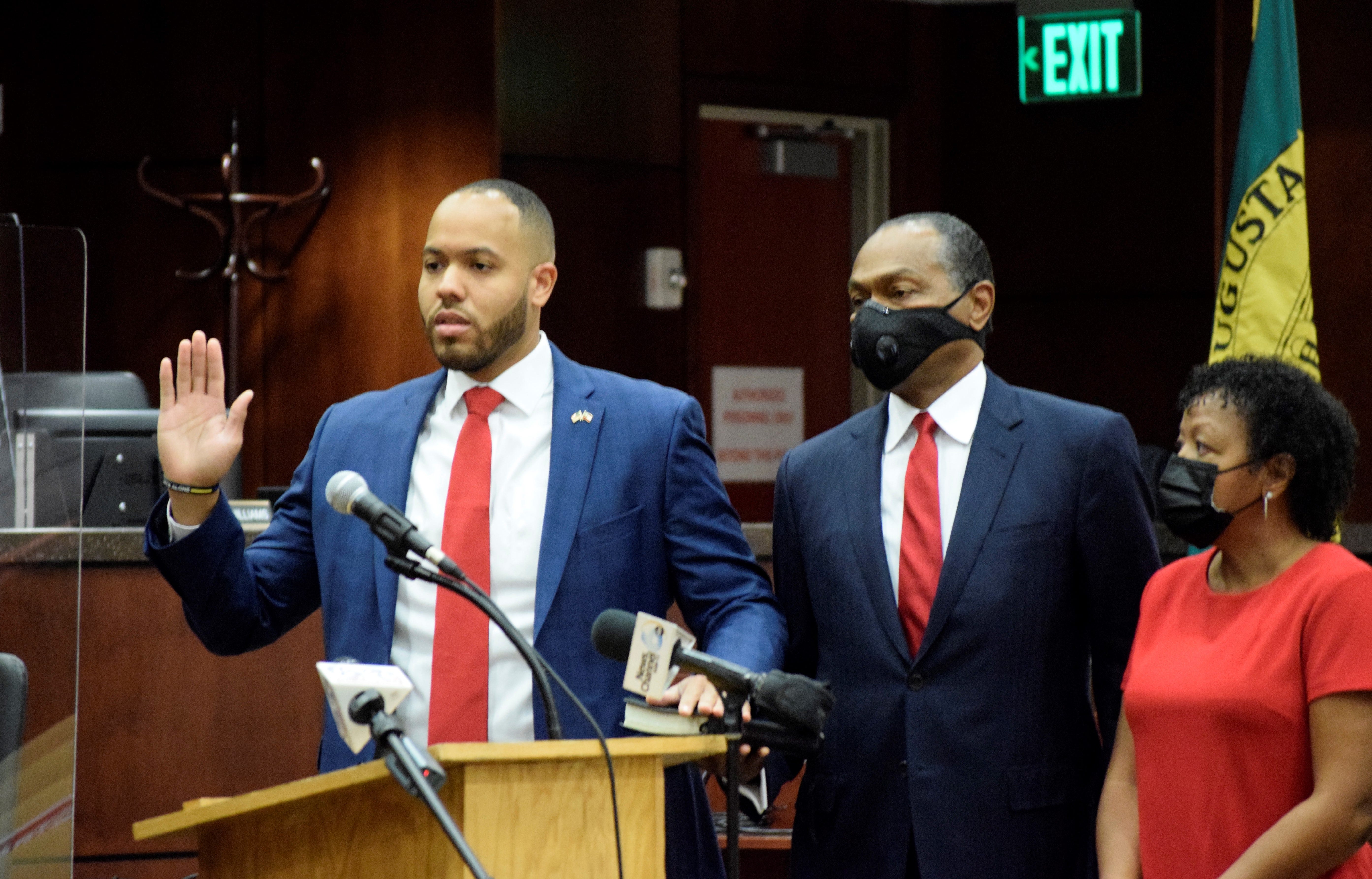 Jared Williams sworn in as Augusta Judicial Circuit district attorney