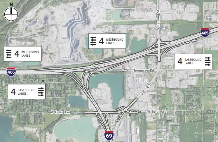 Indianapolis traffic: I-69 updates on I-465 south-side interchange