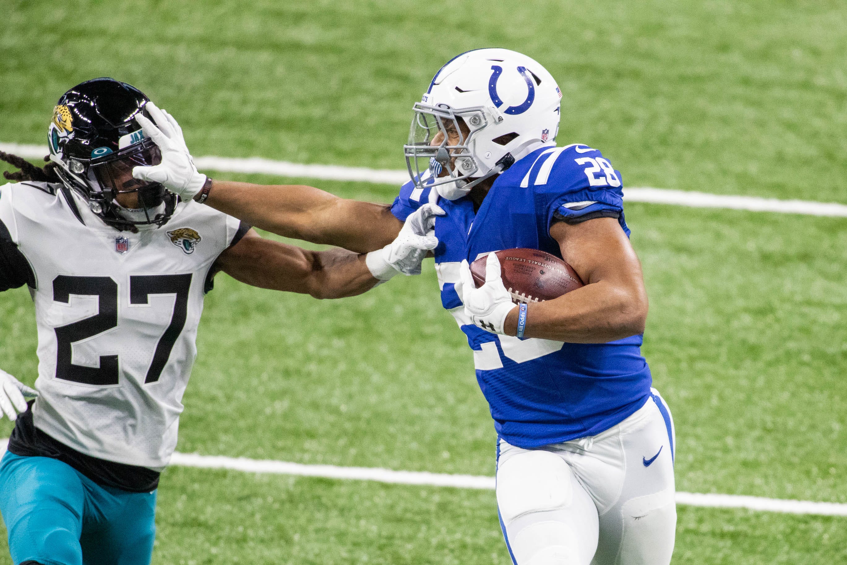 Colts clinch playoff berth as Jonathan Taylor sets record